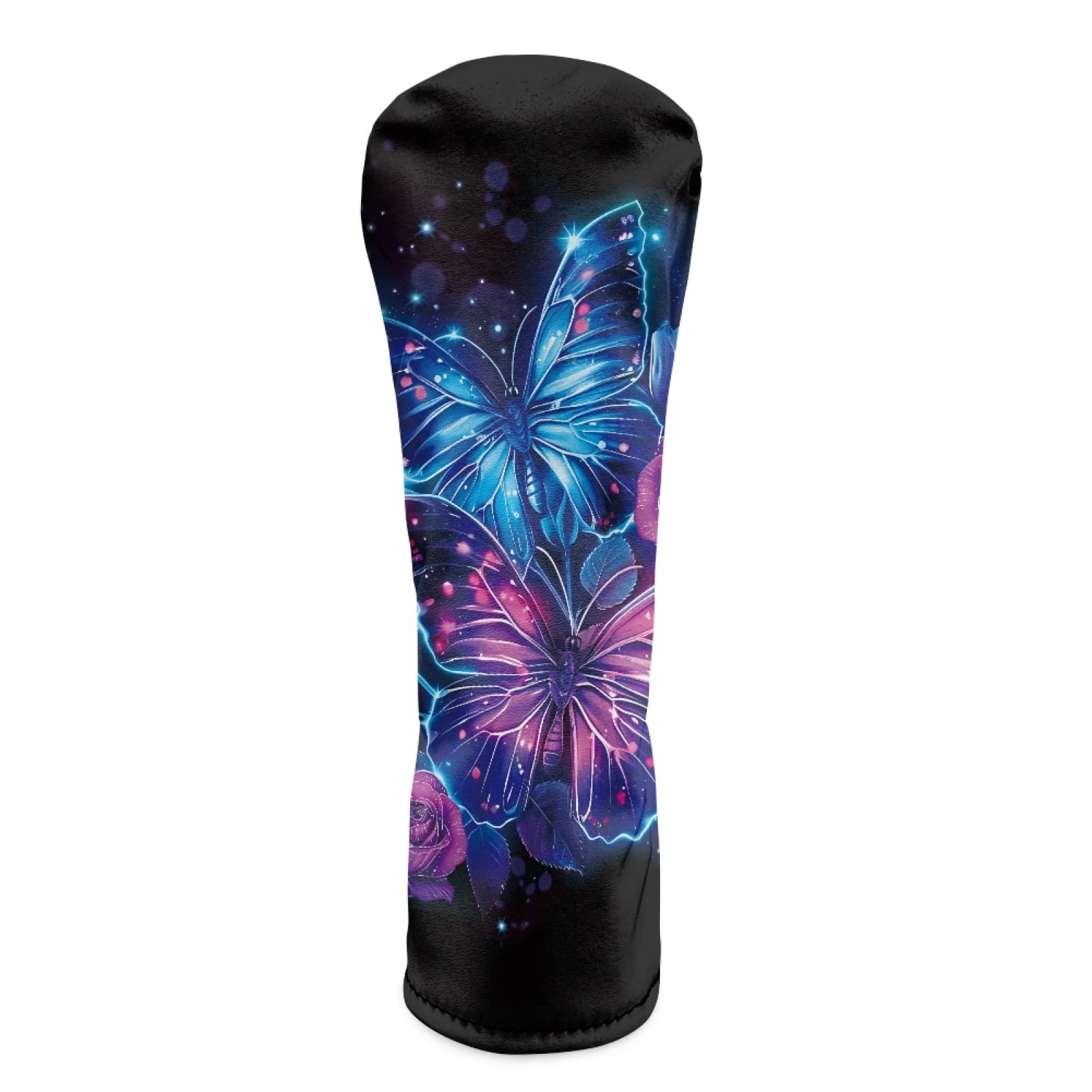 Yuyamidu Blue Purple Butterfly Golf Club Head Covers for Driver ...