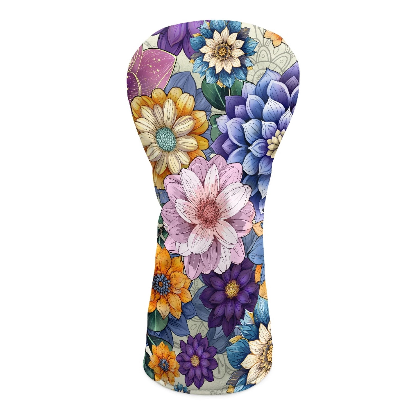 Yuyamidu Boho Mandala Flower Golf Club Headcover Colorful Floral Golf ...