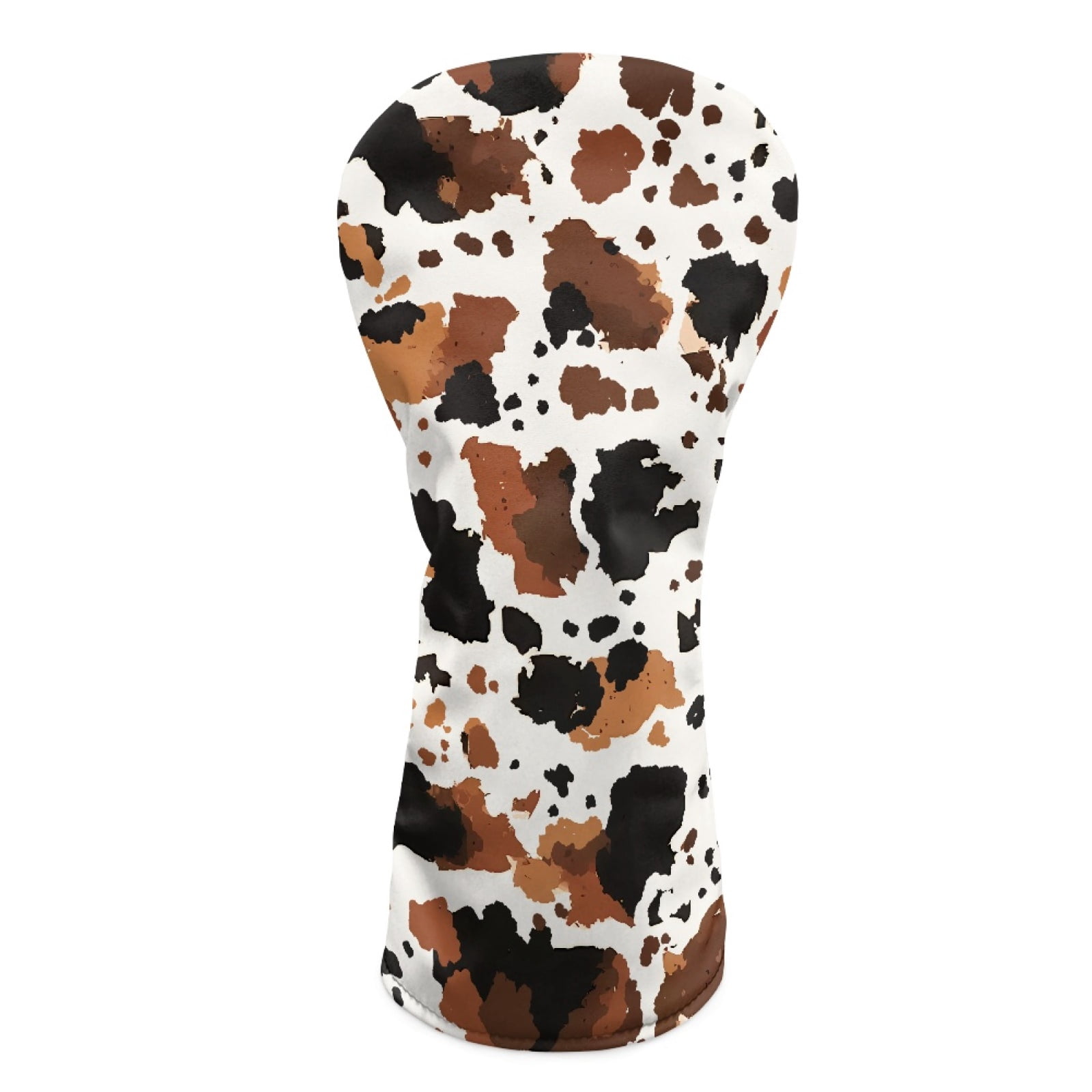 Yuyamidu Brown Cow Print Golf Club Head Covers for Woods, Driver ...