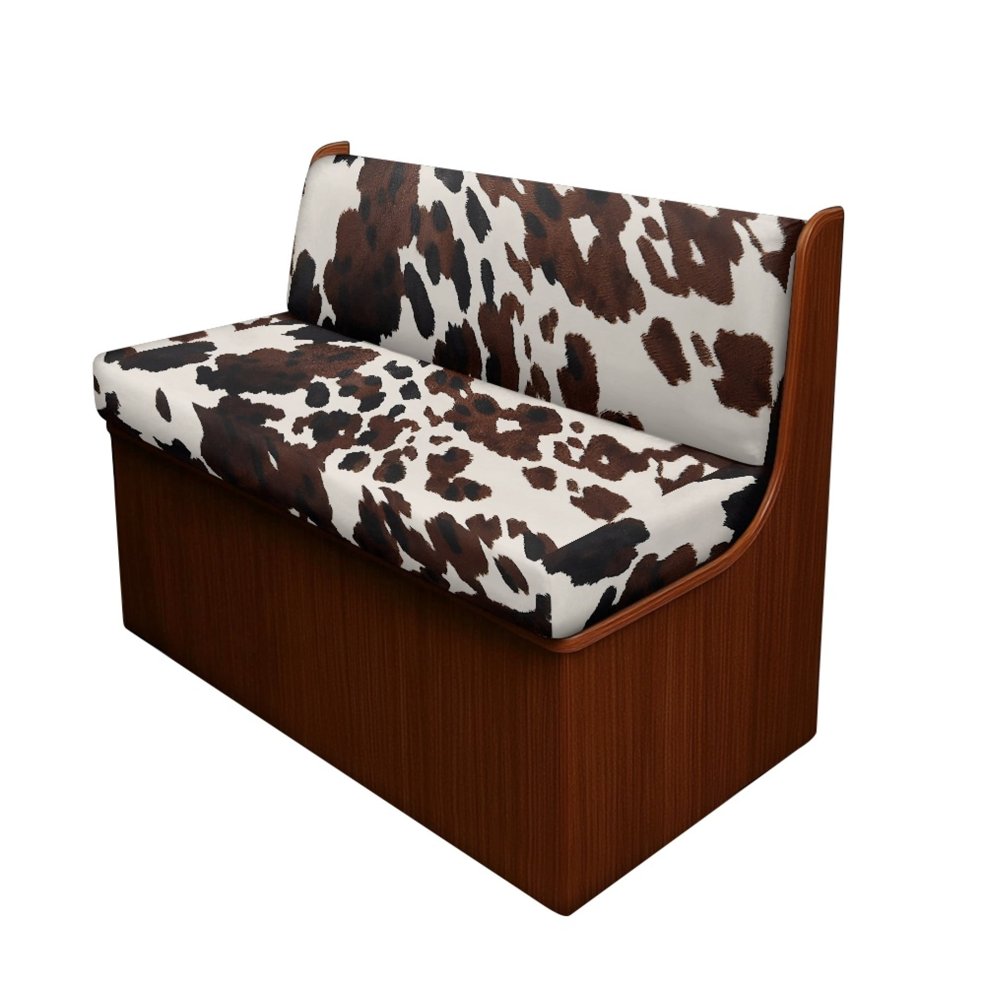 Yuyamidu Brown Cow Print RV Dinette Cushion Covers Booth Set 2 Pcs ...