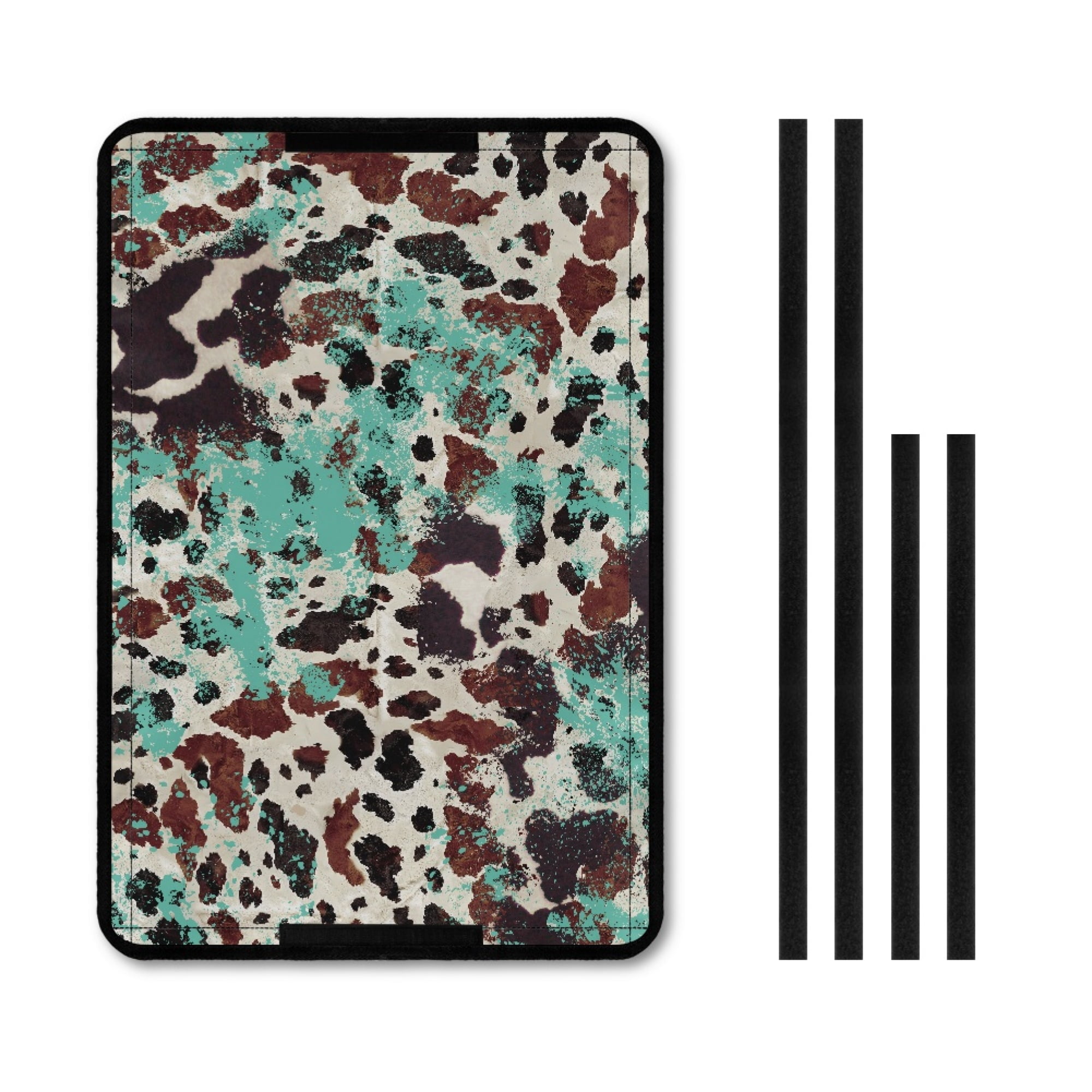 Yuyamidu Brown Cow Print RV Door Window Shade Cover, Sun Blackout ...