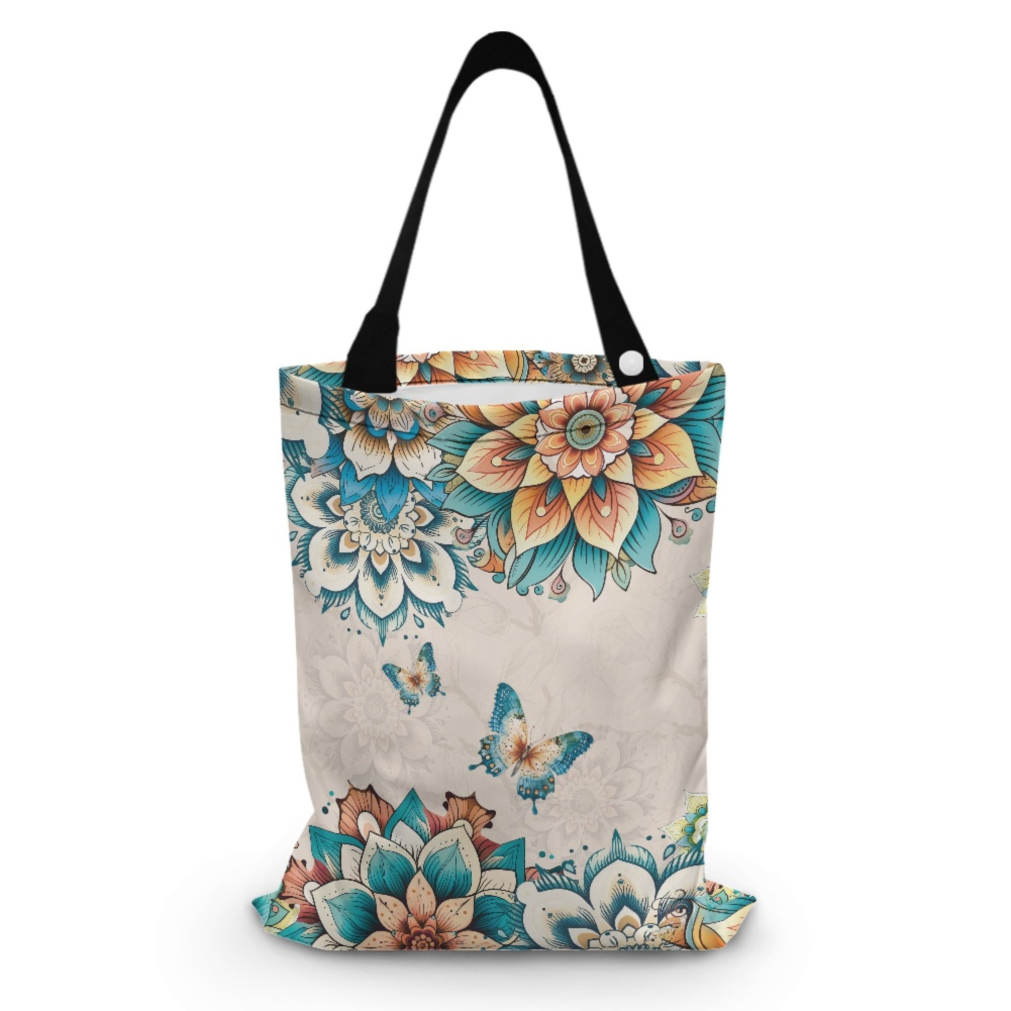 Yuyamidu Butterfly Car Garbage Bag Boho Mandala Flower Car Garbage Bag ...