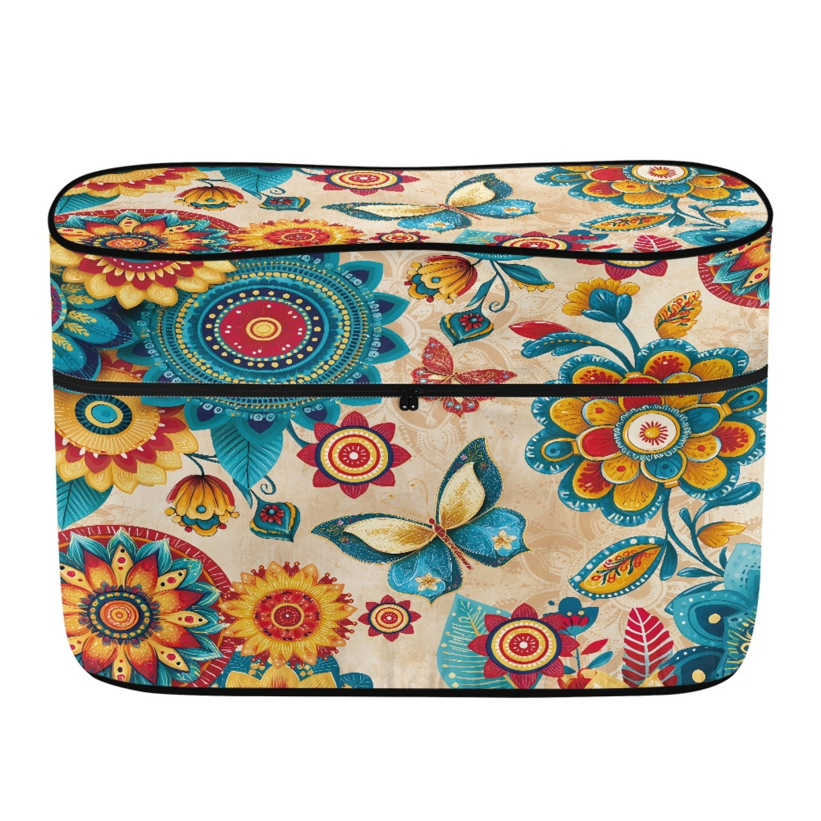 Yuyamidu Butterfly Flowers RV Propane Tank Cover Fit for Dual 20lb ...