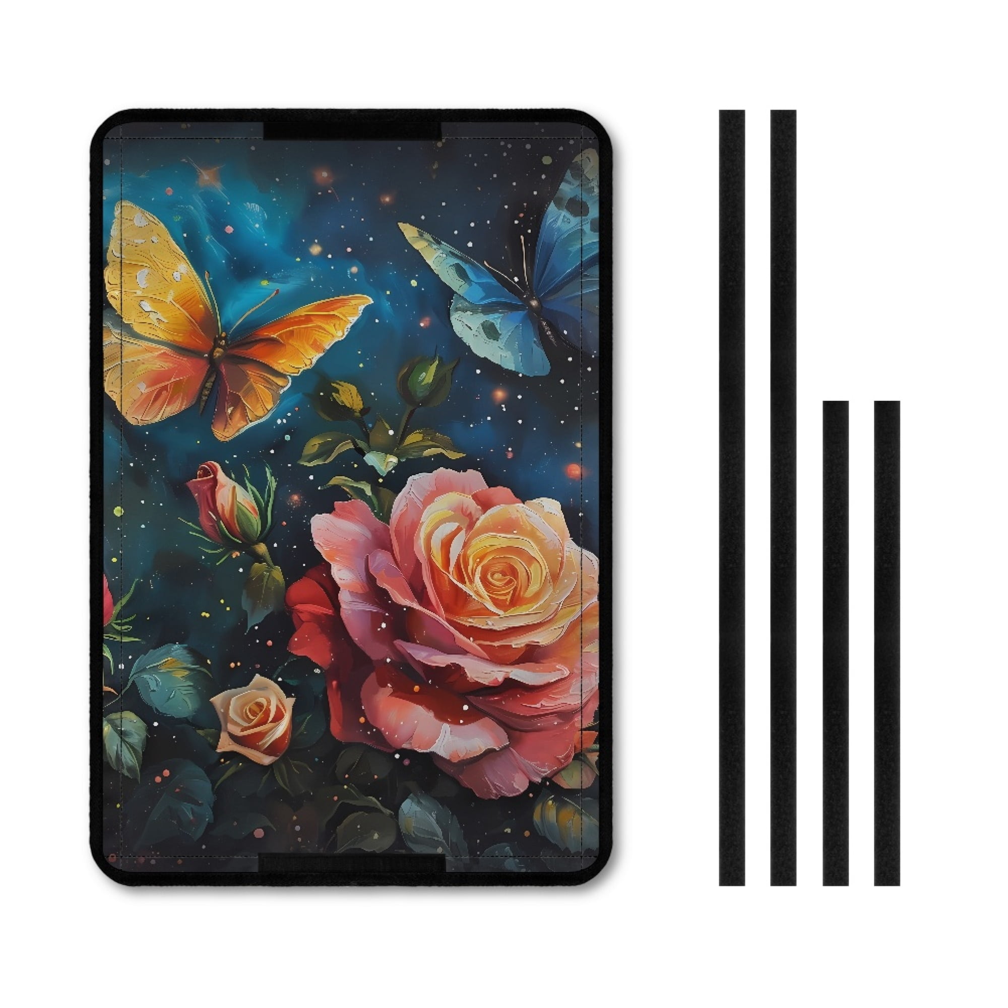 Yuyamidu Butterfly RV Door Window Shade Cover Rose Privacy Screen Door ...