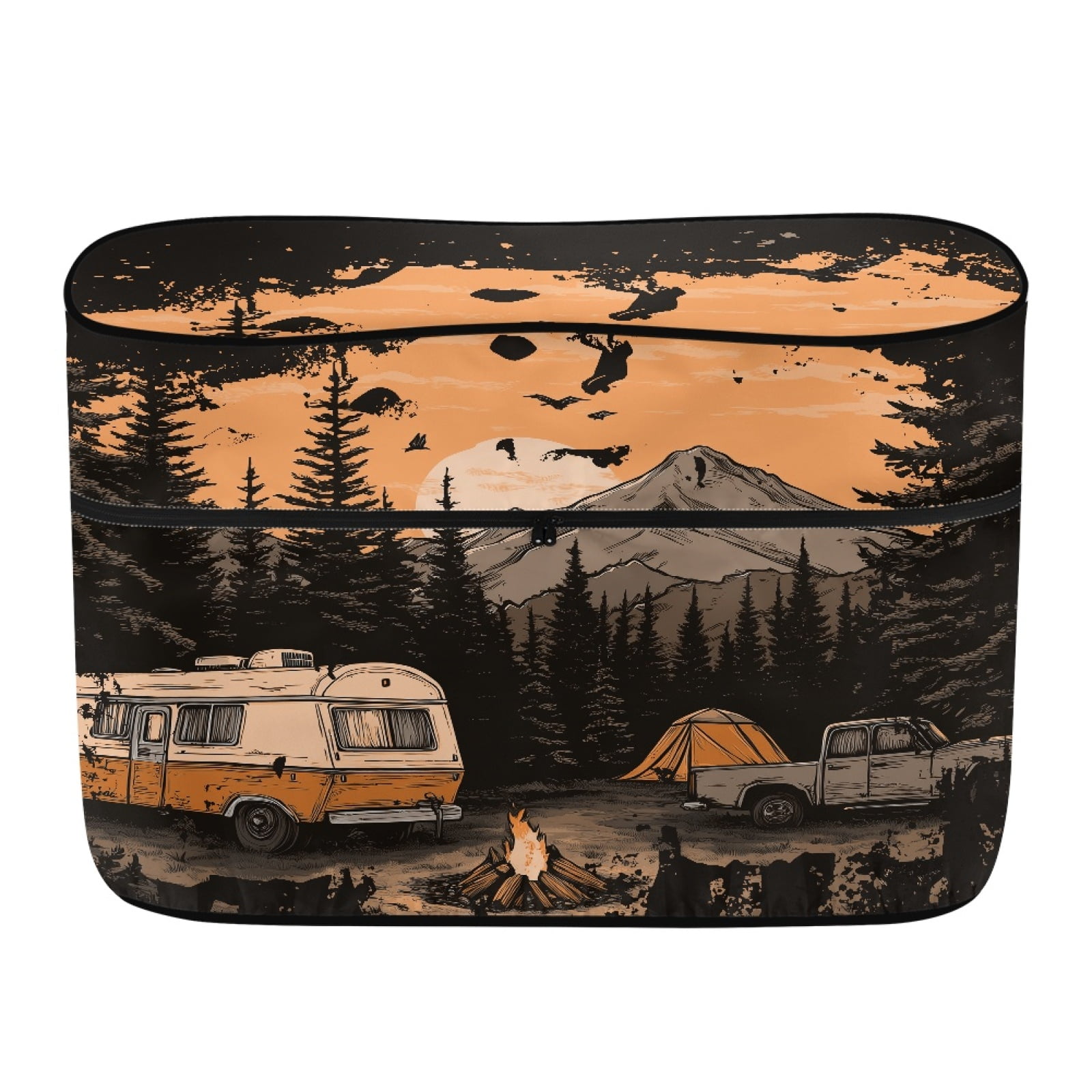 Yuyamidu Camper Propane Tank Cover for Double 40lb Tanks, Heavy Duty ...