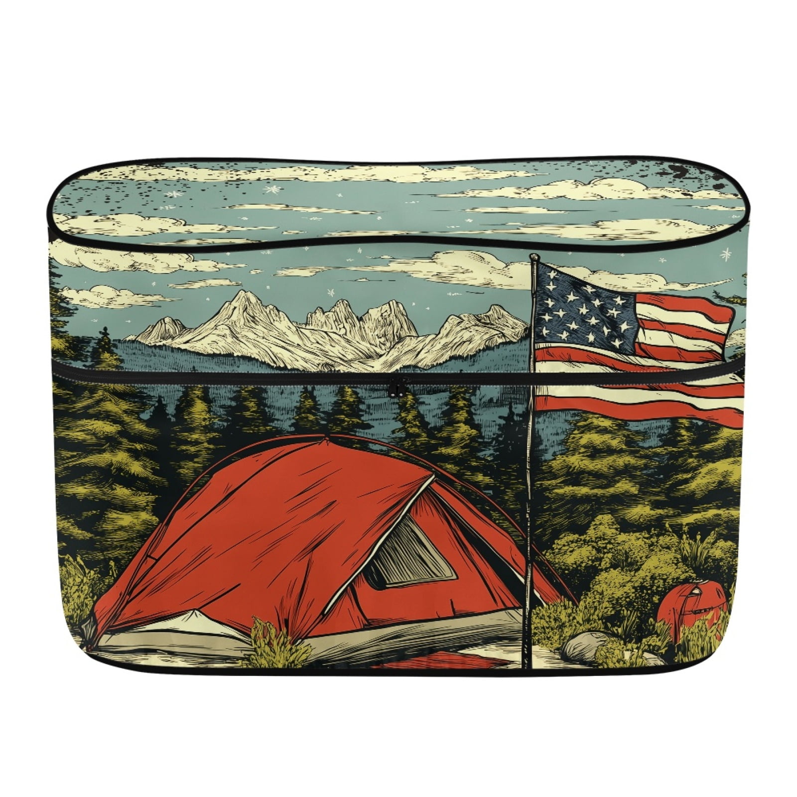 Yuyamidu Camping Propane Tank Cover 30lb, American Flag Camper Propane ...