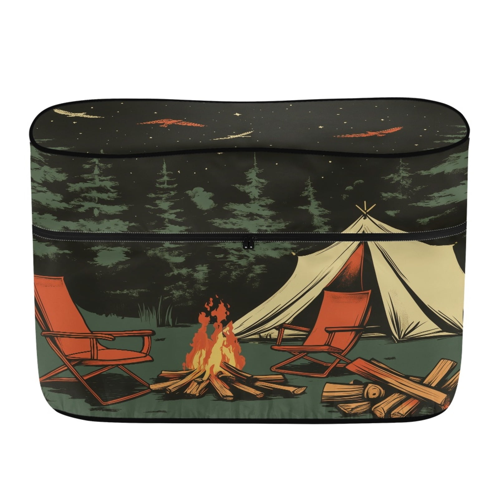 Yuyamidu Camping Propane Tank Cover Trees Double 30lb Propane Tank ...