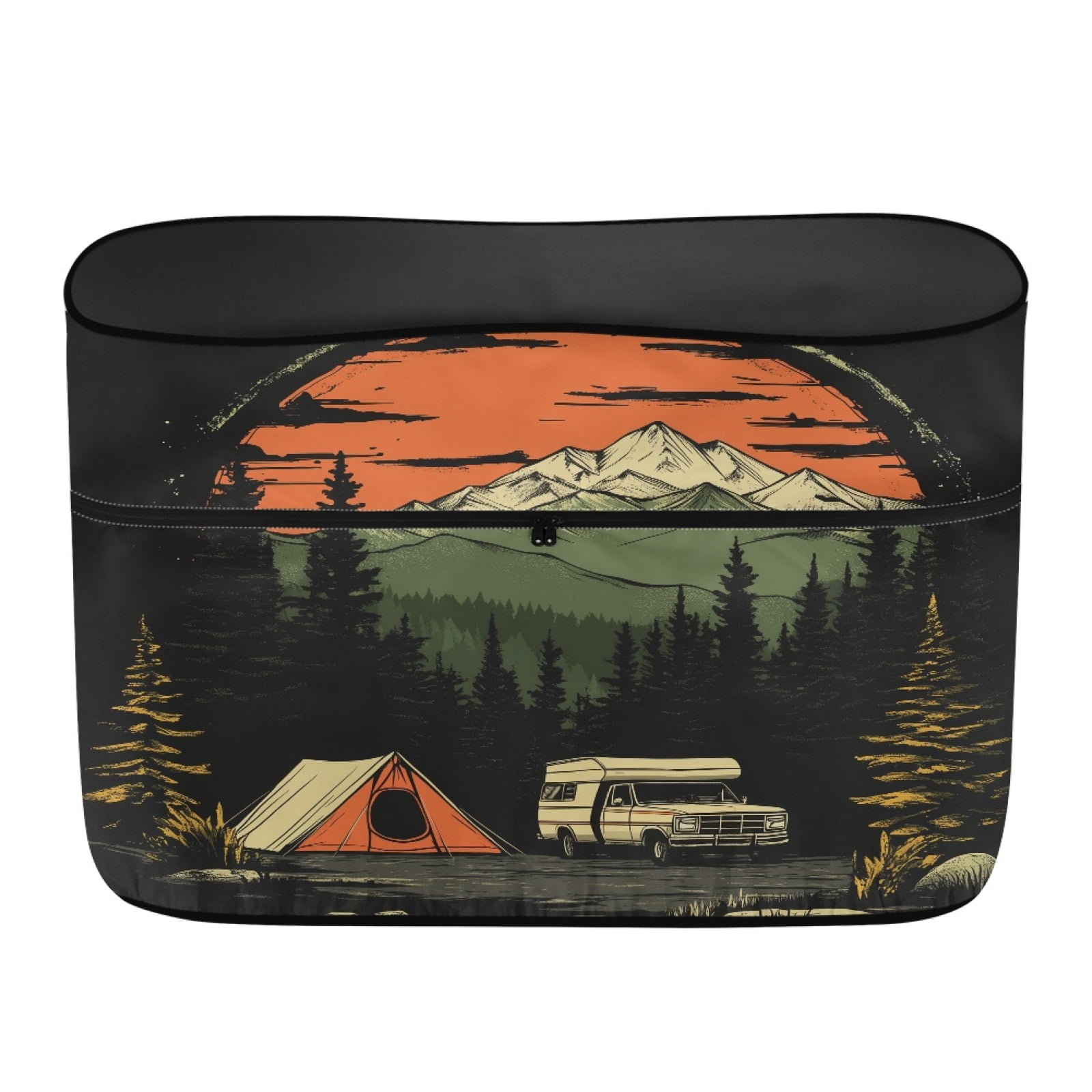 Yuyamidu Camping RV Propane Tank Cover Double 20lb Sunset Propane Gas ...