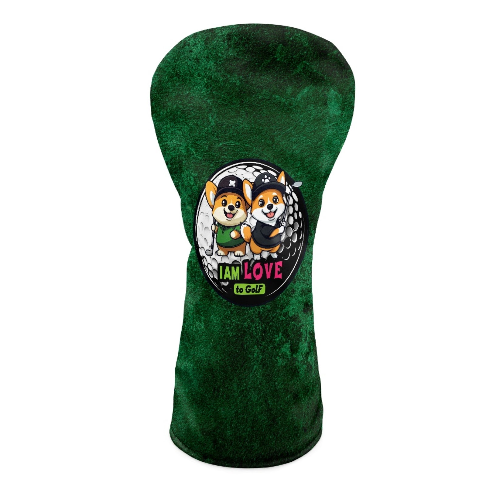 Yuyamidu Corgi Golf Club Head Cover Golf Ball Driver Headcover Hybrid ...