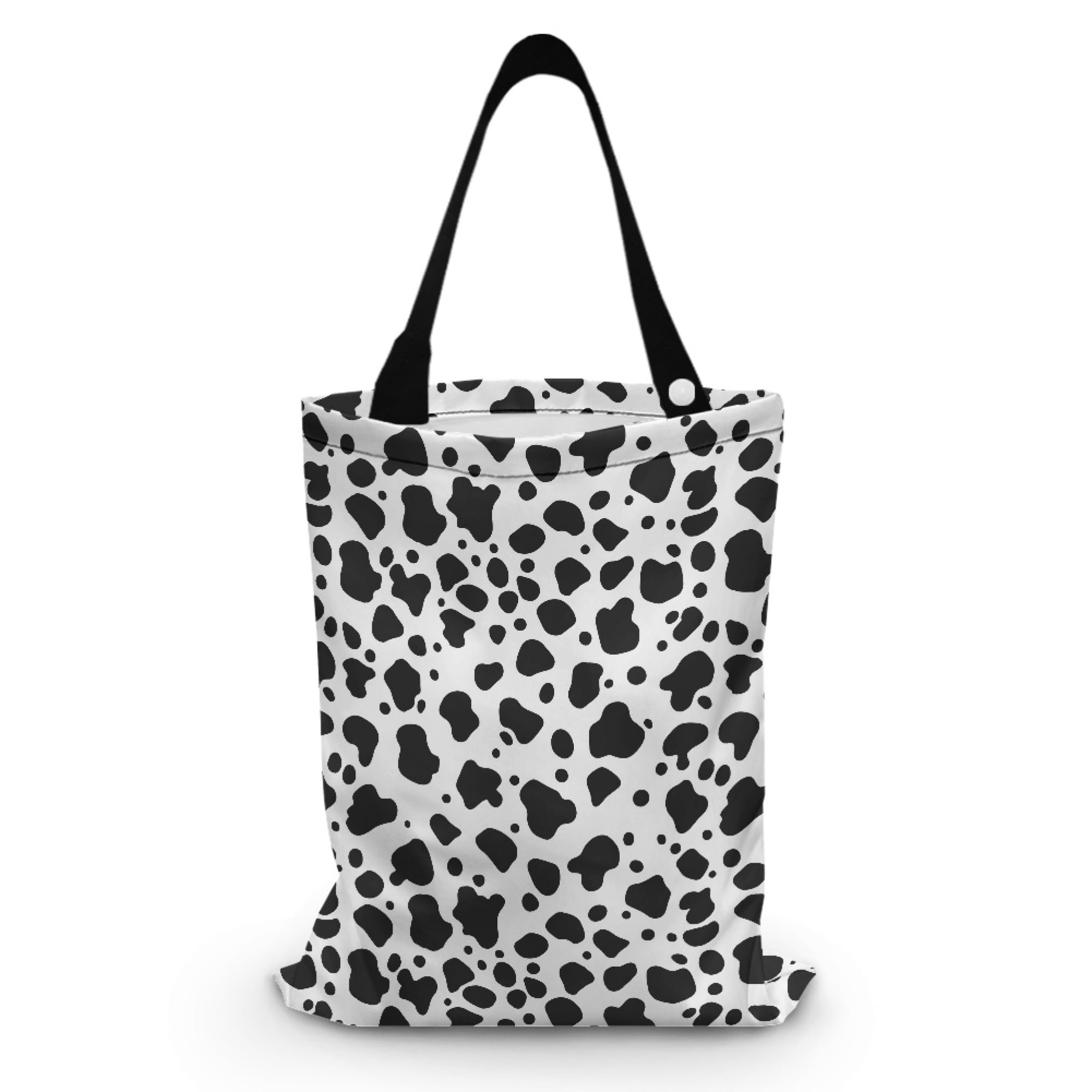 Yuyamidu Cow Print Car Trash Bag Collapsible Car Organizer and Storage ...