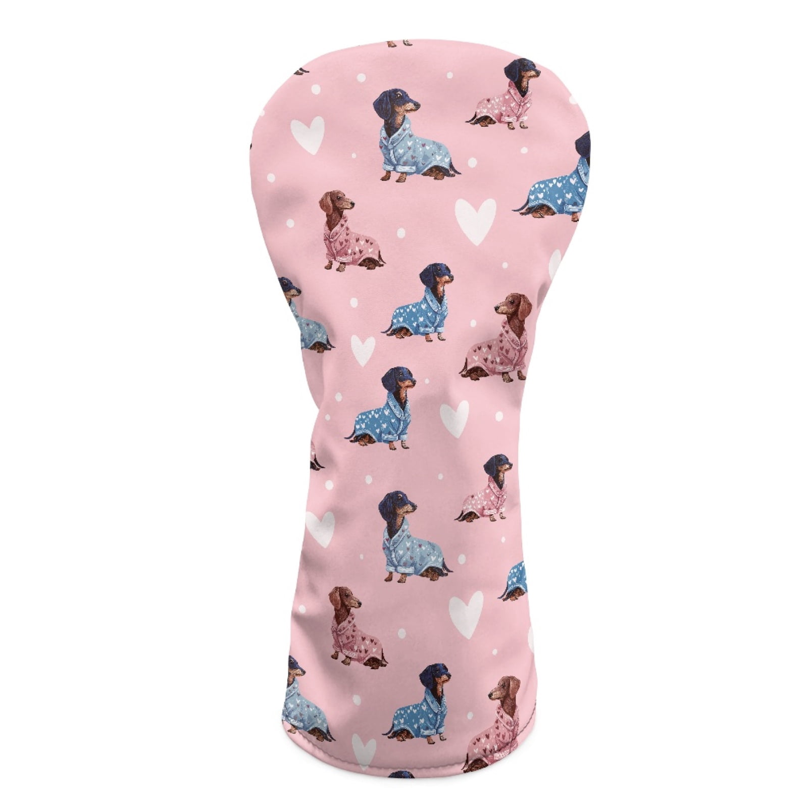 Yuyamidu Cute Dachshund Golf Head Covers Heart Golf Club Head Cover for ...
