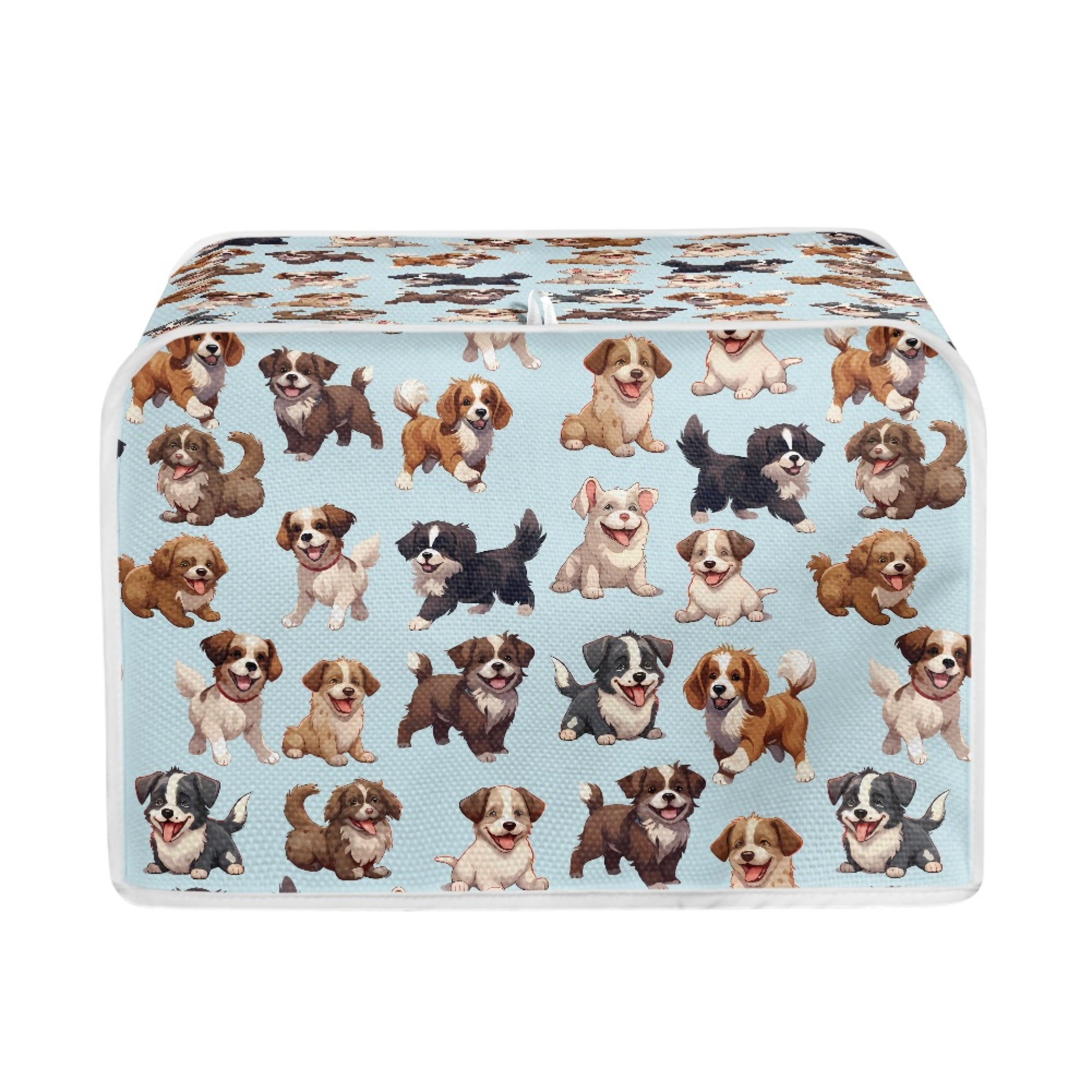 Yuyamidu Cute Dog Toaster Cover 2 Slice Bread Toaster Oven Cover Sturdy ...