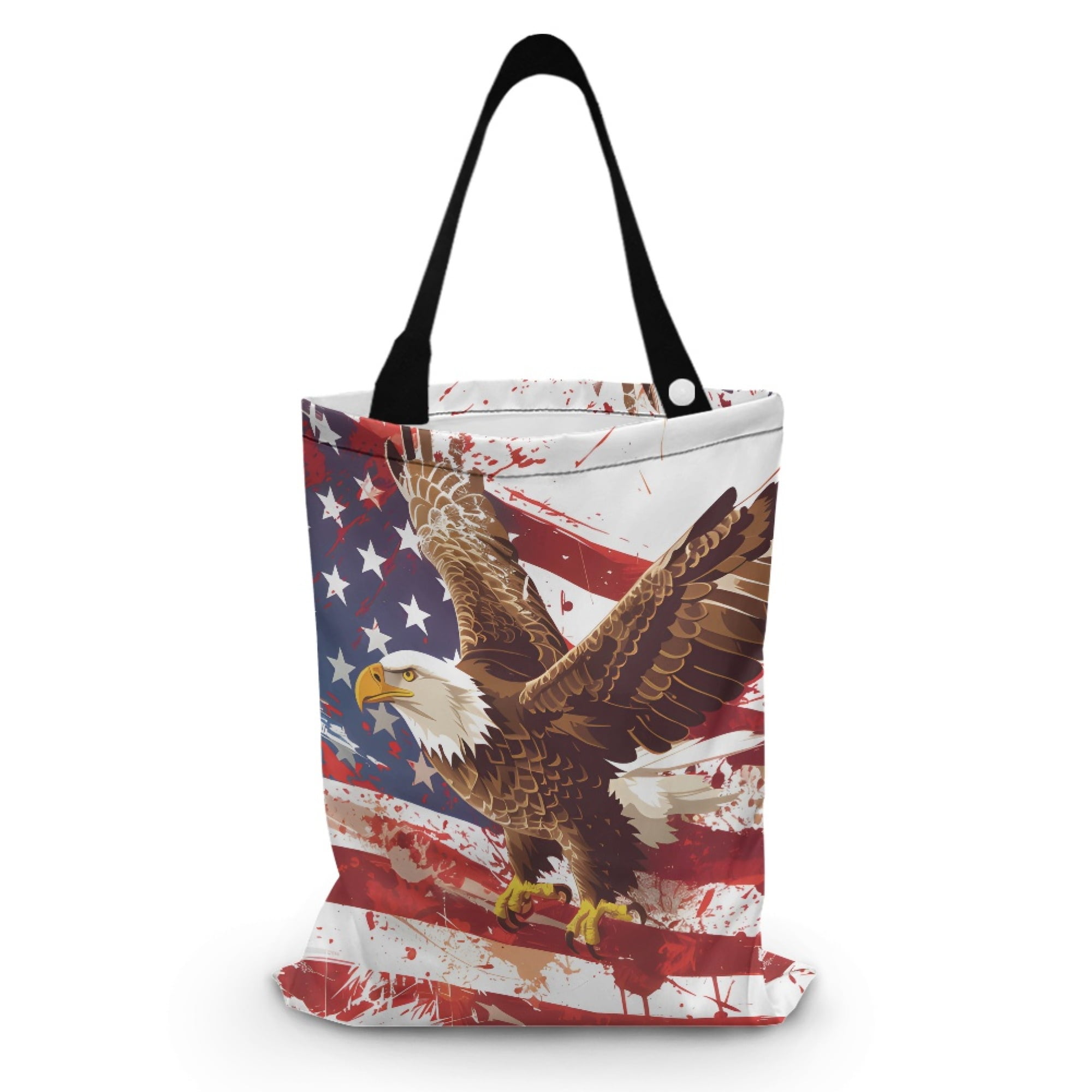 Yuyamidu Eagle Car Gabage Bags American Flag Car Trash Bag One-handed ...