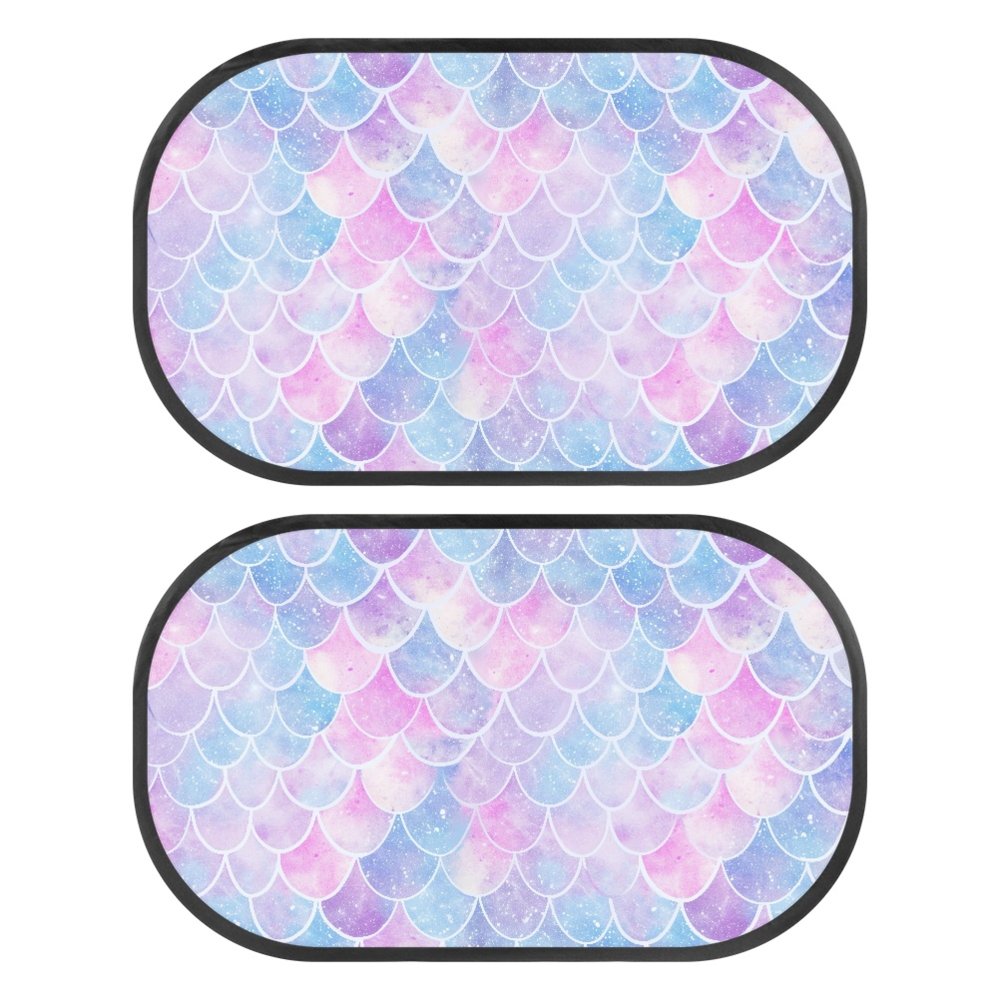 Yuyamidu Fish Scale Car Window Shade Novelty Vehicle Rear Window Cover ...