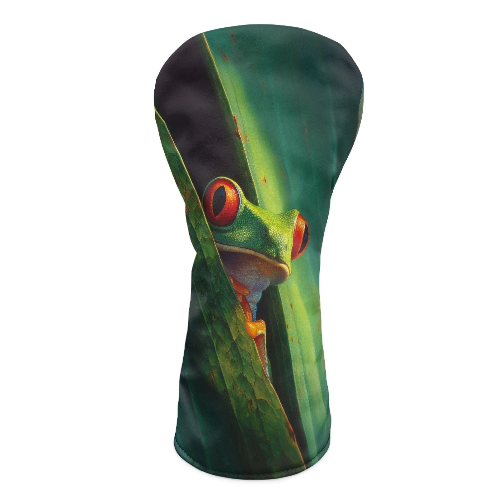 Yuyamidu Funny Frog Golf Club Head Cover Green Leaves Golf Head Cover ...