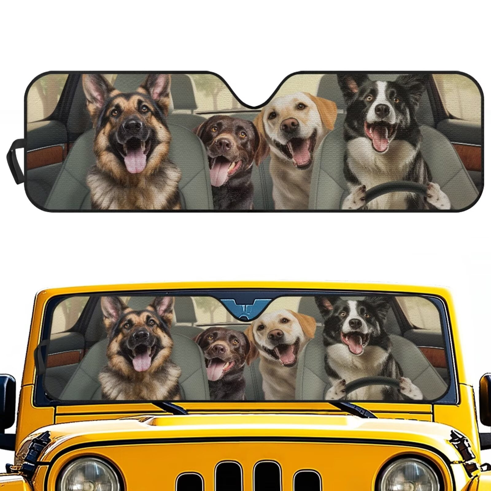 Funny Car Sun Shade
