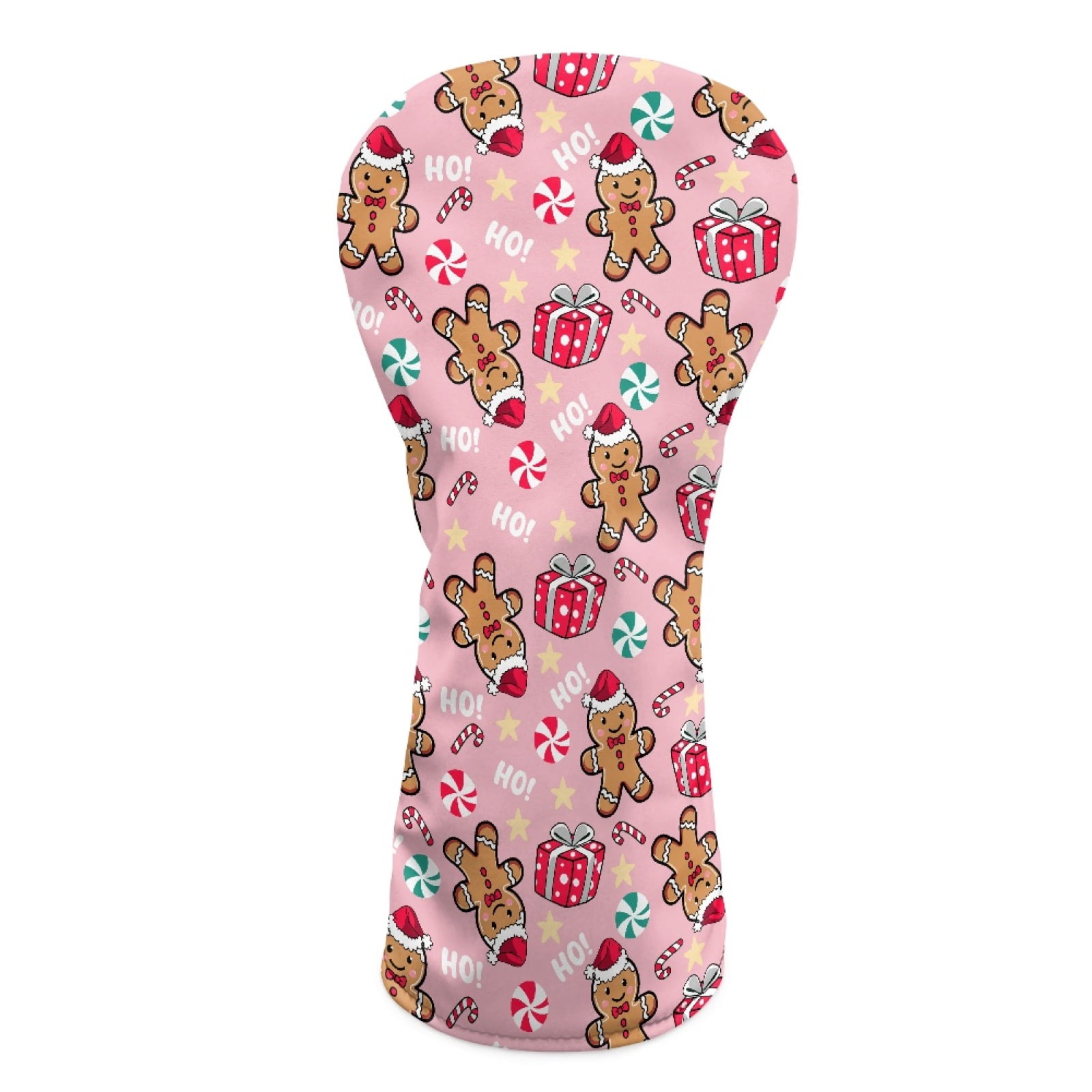 Yuyamidu Gingerbread Man Golf Club Head Covers Pink PU Leather Driver ...