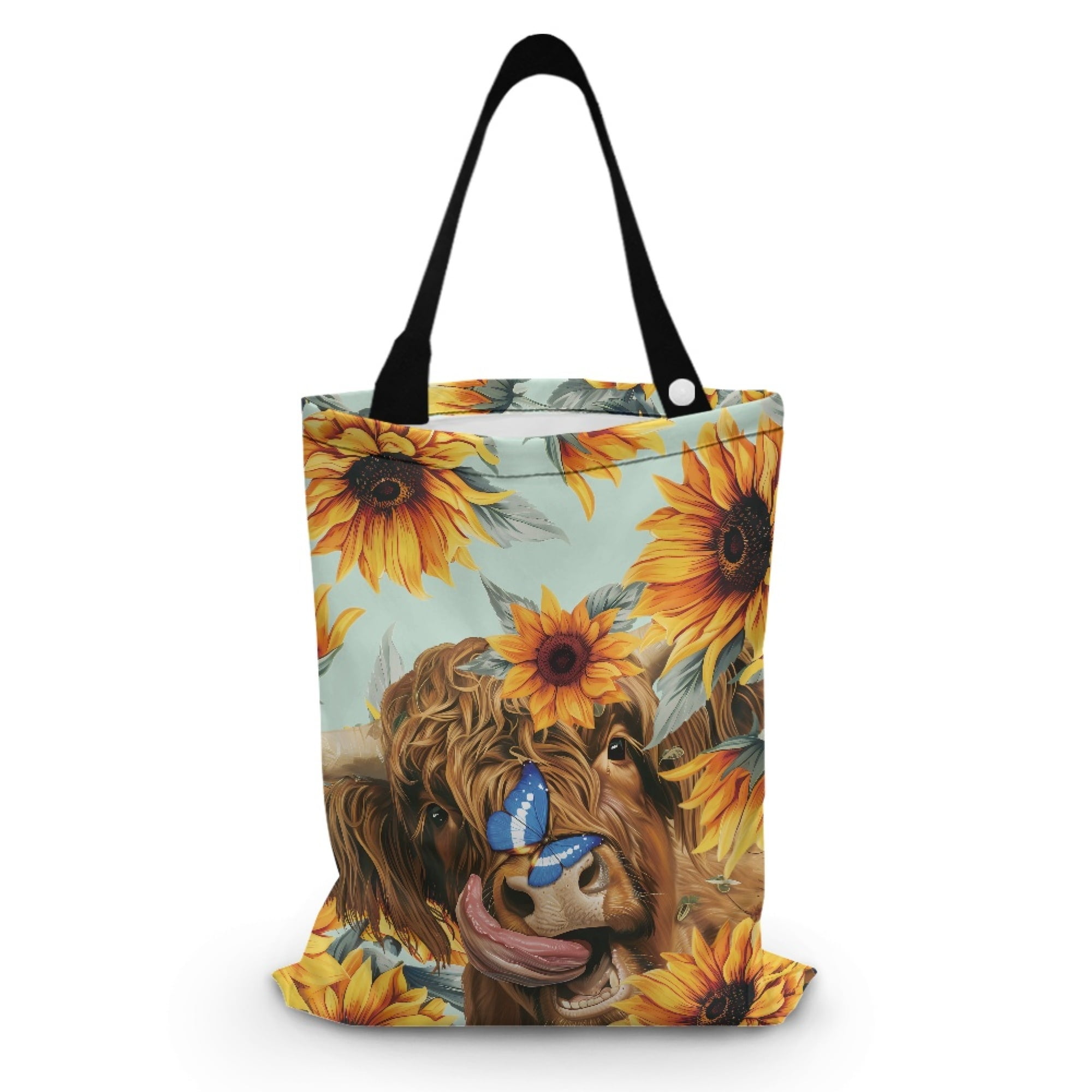 Yuyamidu Highland Cow Car Garbage Bags Sunflower Car Garbage Bin ...