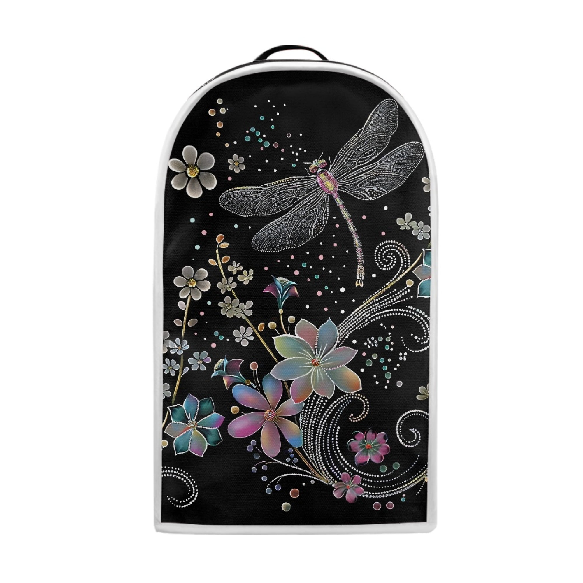 Yuyamidu Hippie Dragonfly Blender Cover Floral Dustproof Cover Foldable ...