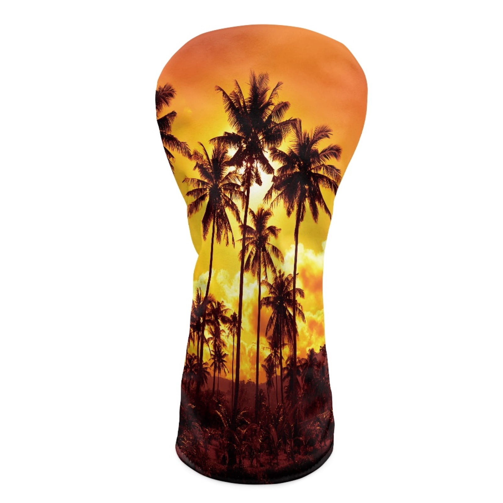 Yuyamidu Orange Sunset Golf Club Head Cover Coconut Tree Golf Head ...