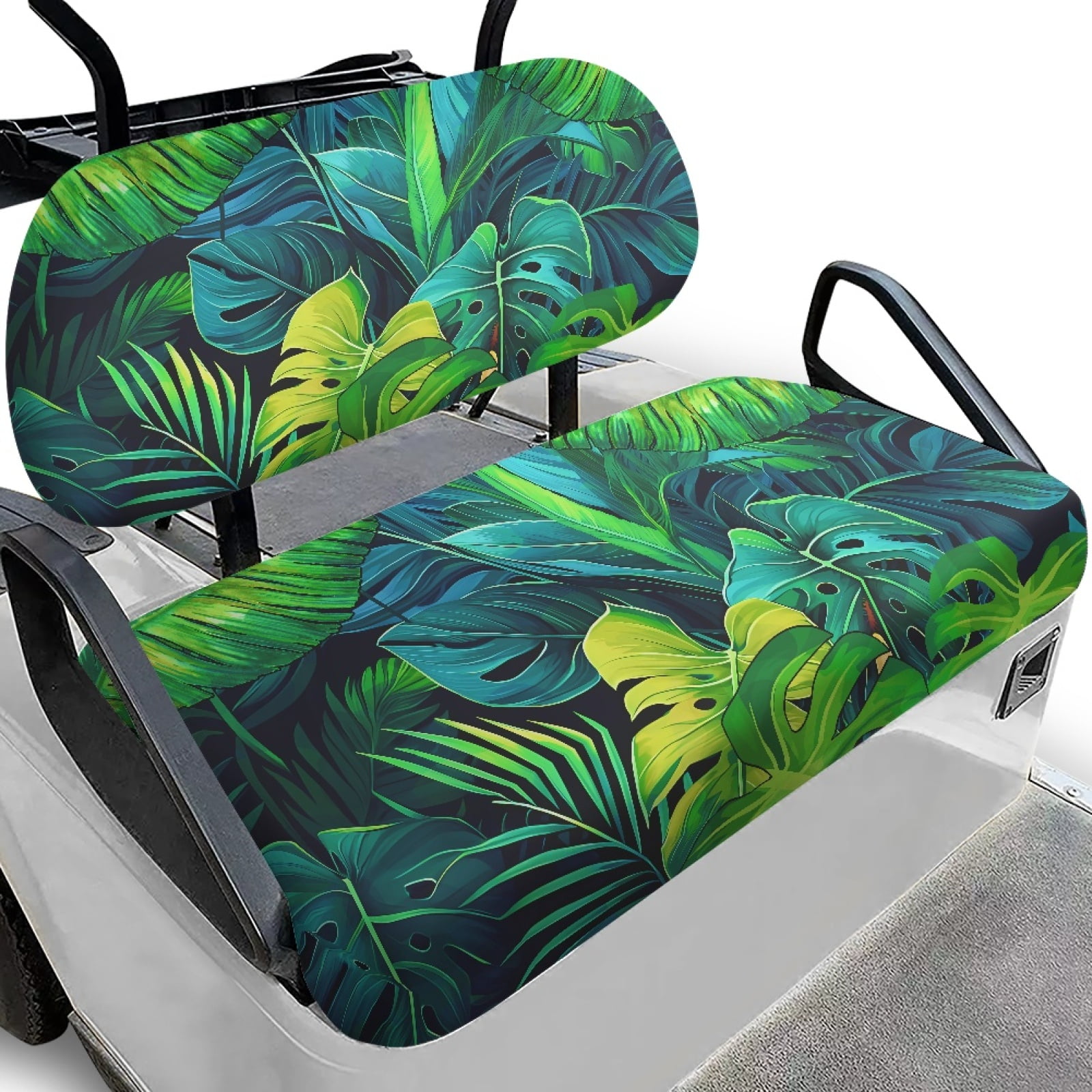 Yuyamidu Palm Leaves Golf Cart Seat Covers Seat Backrest Cushion 2 ...