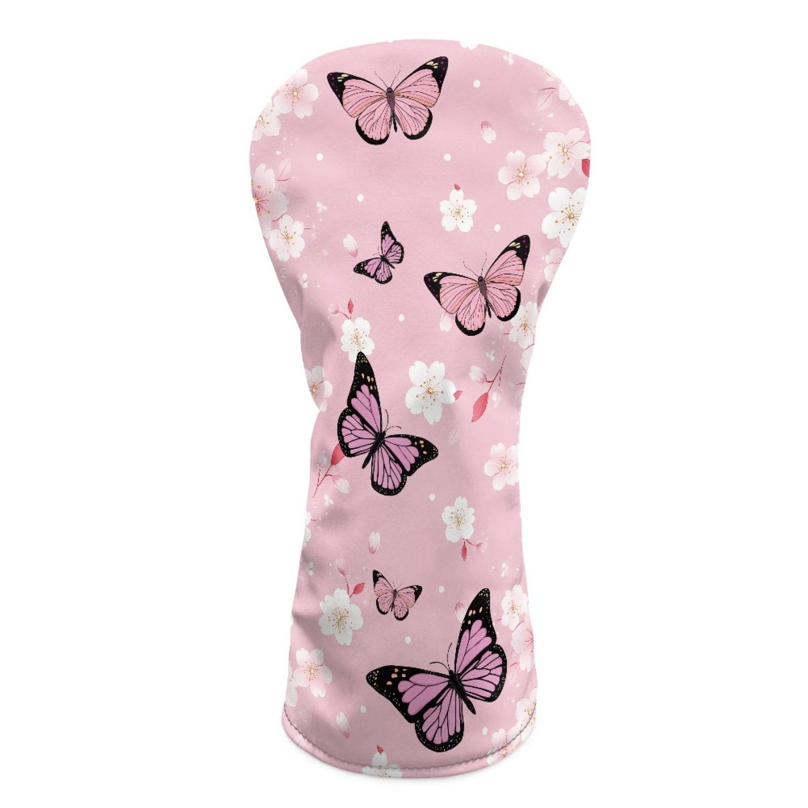 Yuyamidu Pink Butterfly Golf Head Covers Cherry Blossom Golf Club Head ...