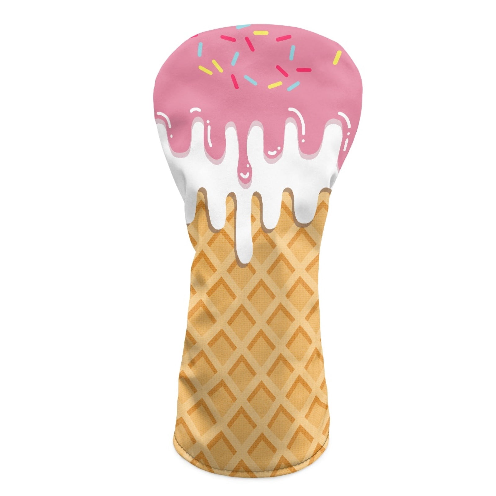 Yuyamidu Pink Ice Cream Golf Club Head Covers for Women Cute Golf ...