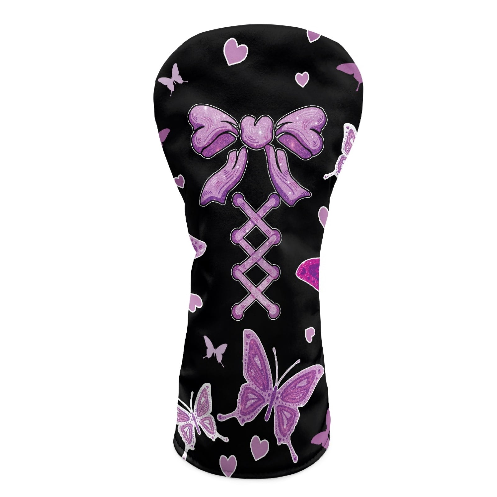 Yuyamidu Purple Bow Golf Club Cover for Hybrid Fairway Wood or Driver ...
