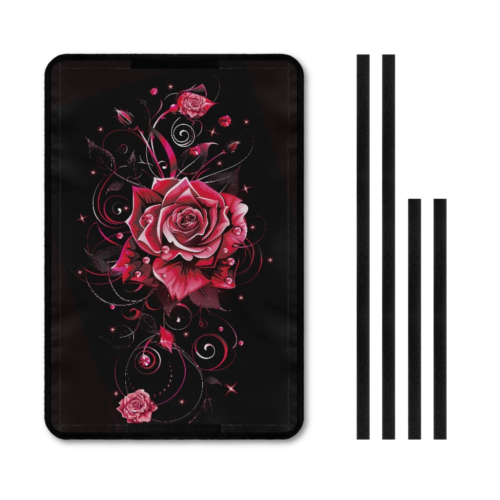 Yuyamidu Red Rose RV Door Window Shade Cover 17 x 26 Inch Foldable ...
