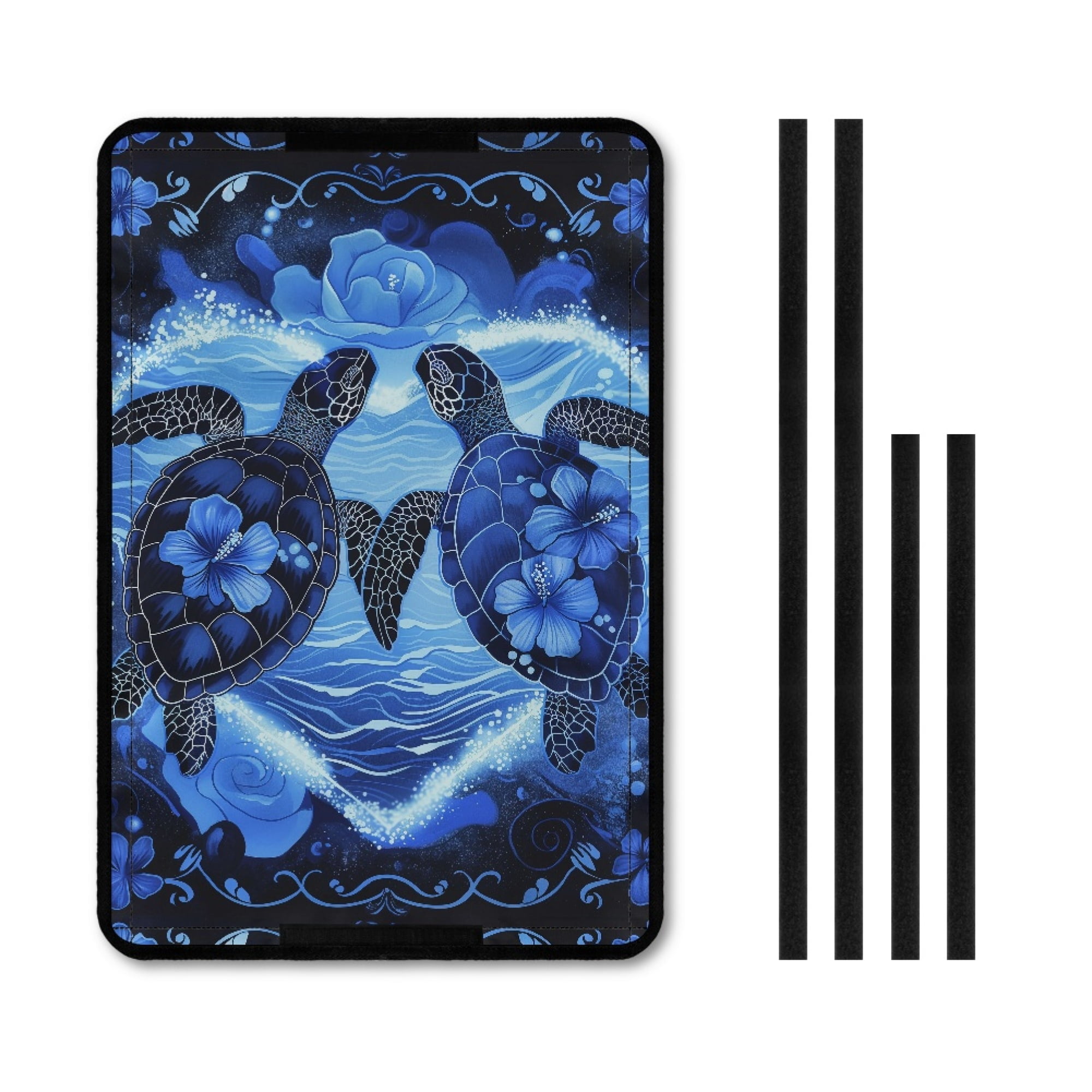 Yuyamidu Sea Turtle RV Door Window Shade Cover Hibiscus Flowers RV Door ...