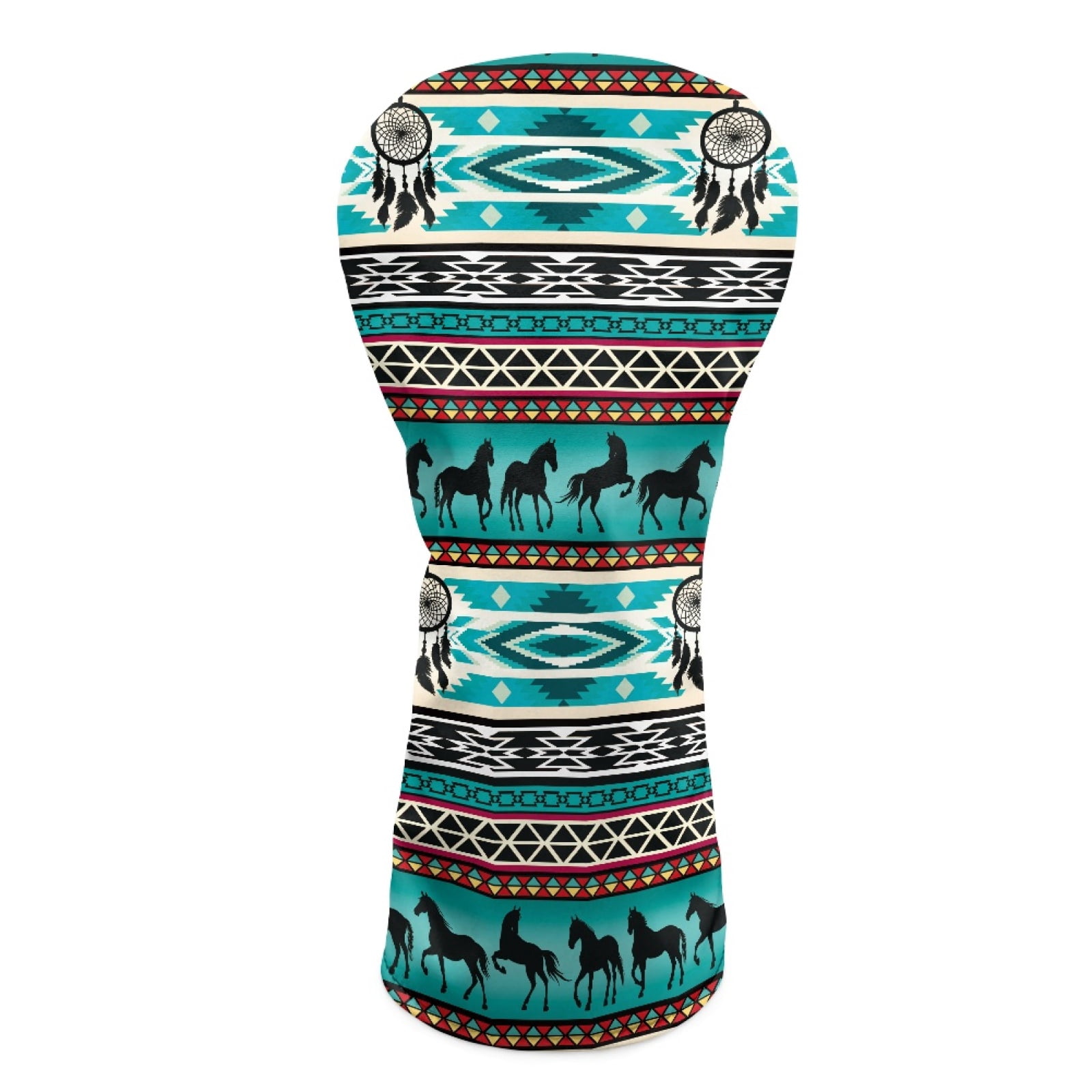 Yuyamidu Southwest Aztec Horse Golf Head Covers Green Golf Club Head ...