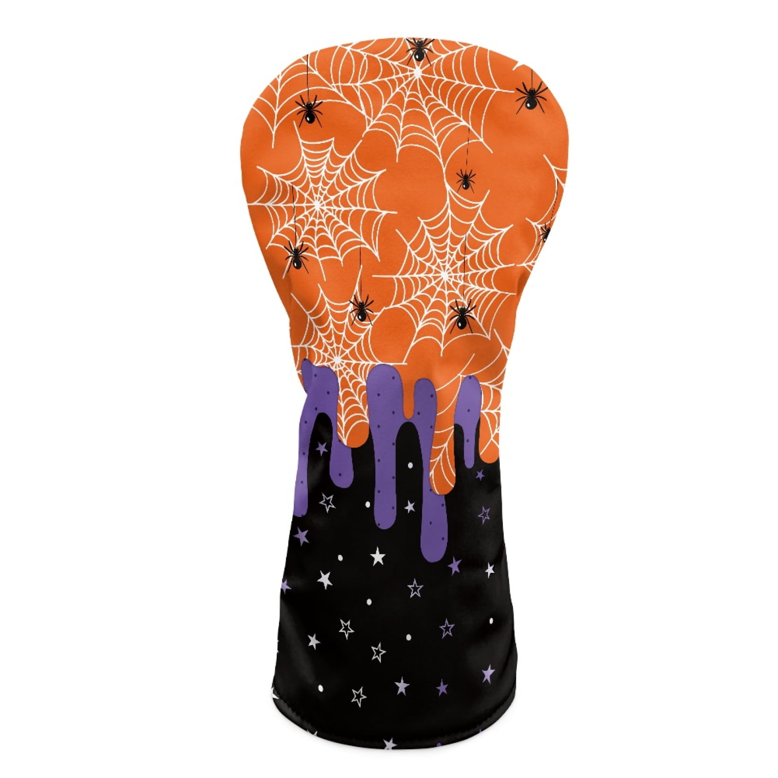 Yuyamidu Spider Cobweb Golf Head Covers, Waterproof Leather Golf Club ...