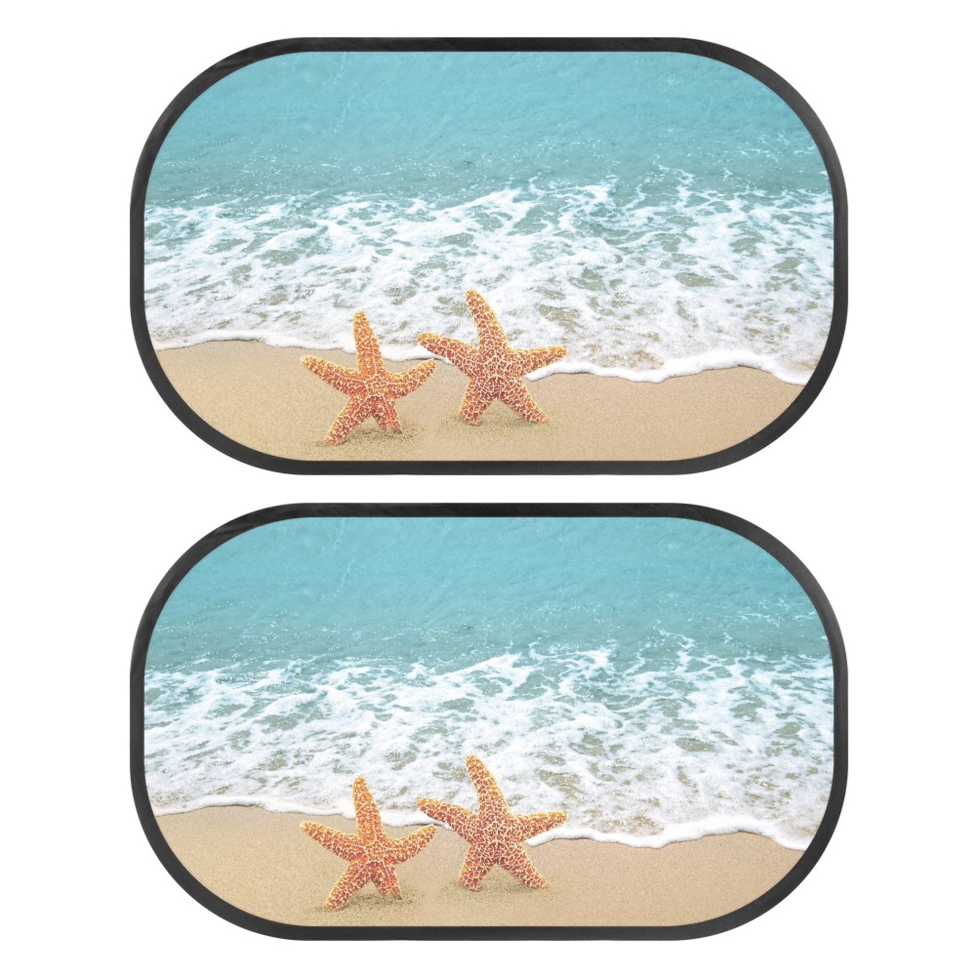 Yuyamidu Starfish Car Sun Shade for Baby Beach Side Window Shades for ...
