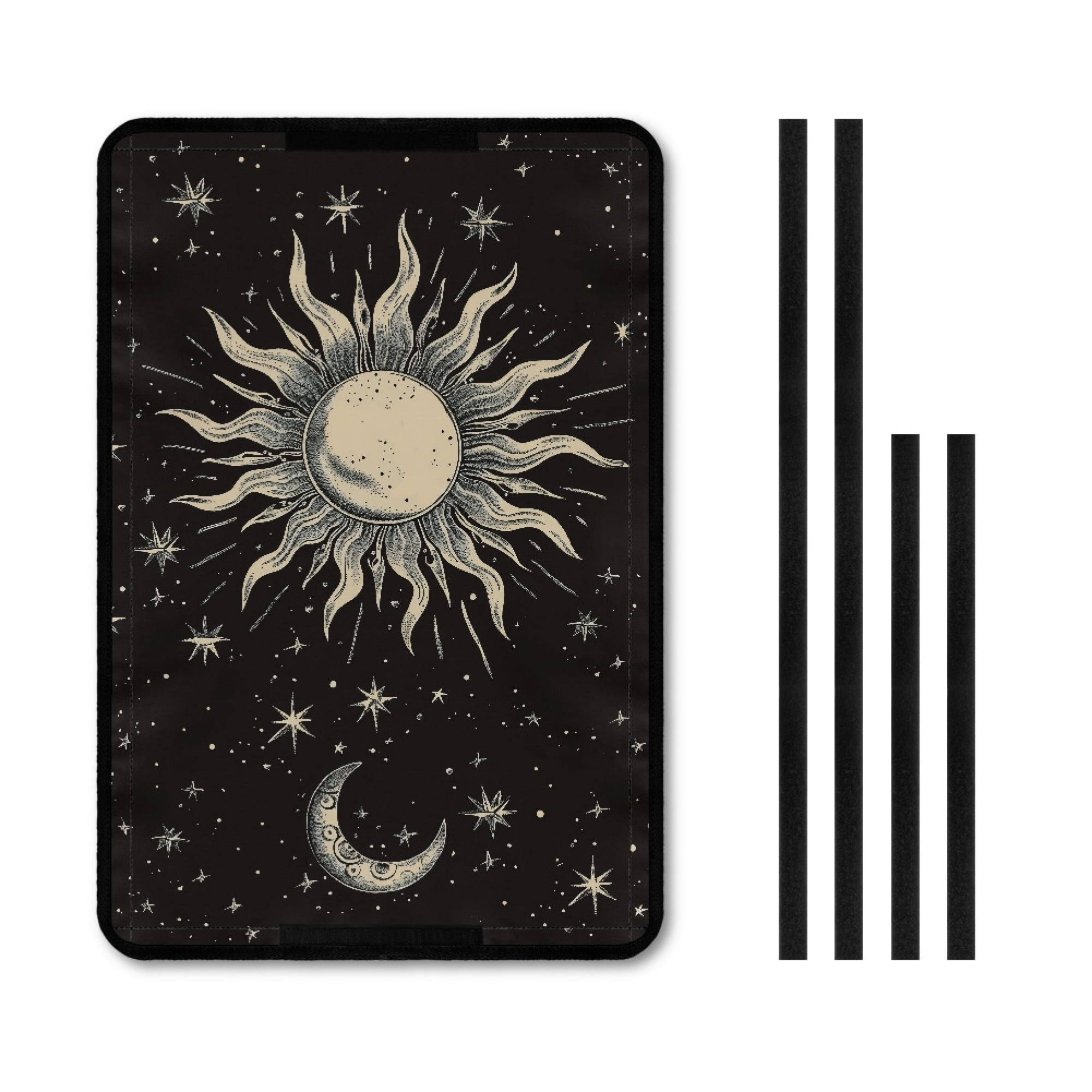 Yuyamidu Sun and Moon Camou RV Door Windows Shade RV Blackout Window ...