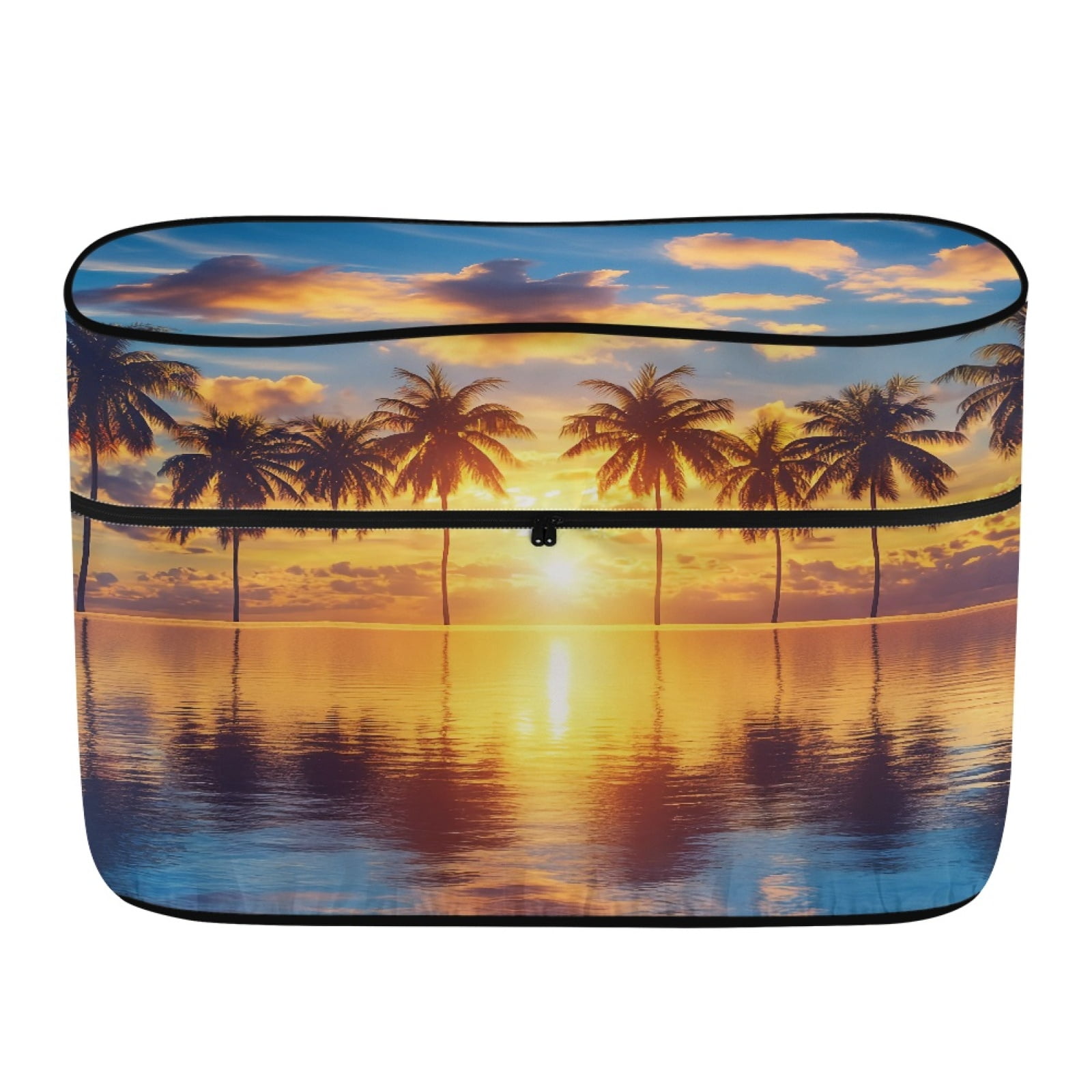 Yuyamidu Sunset Propane Tank Cover, Seaside RV Propane Tank Cover for ...