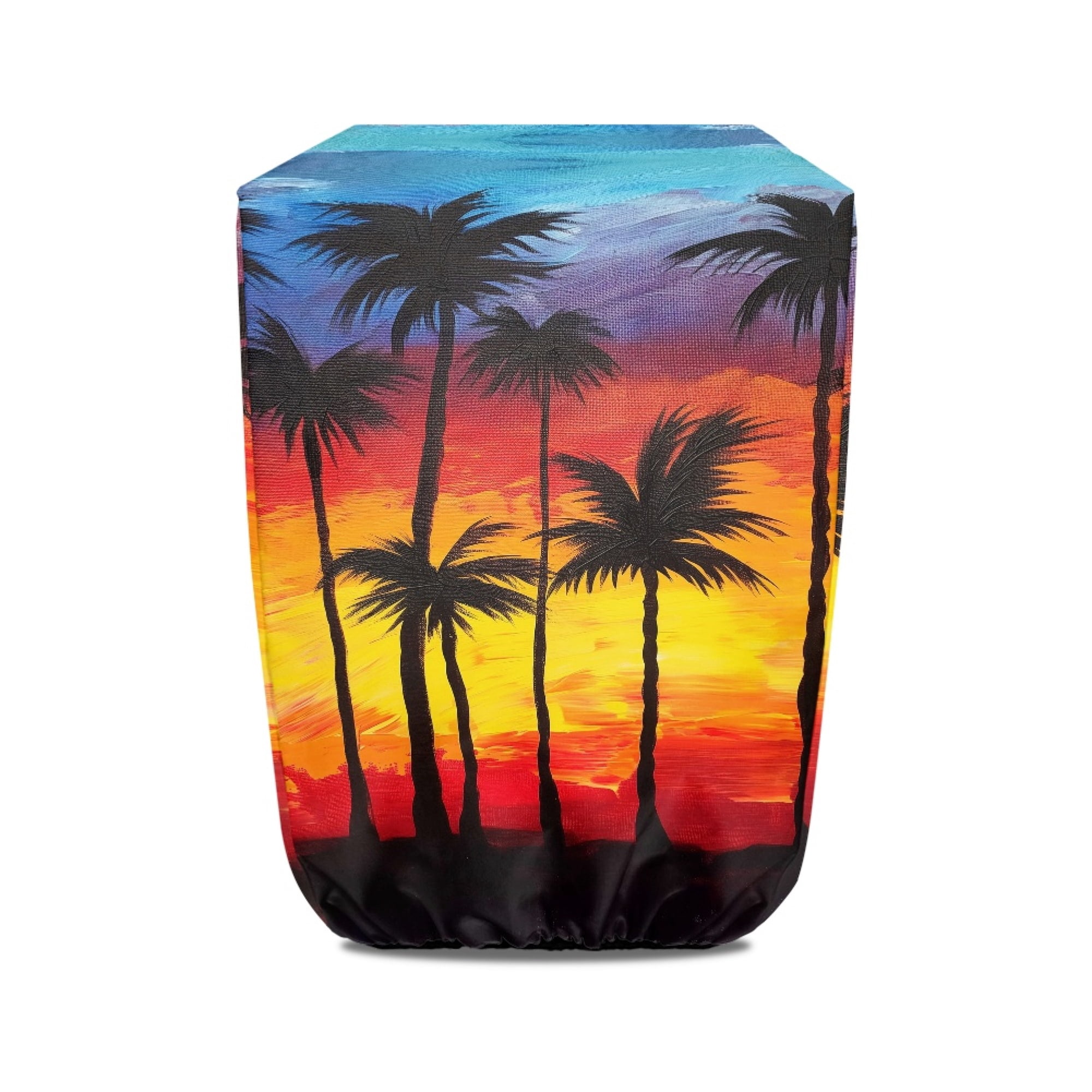 Yuyamidu Sunset RV Electric Jack Cover Coconut Tree Electric Tongue ...