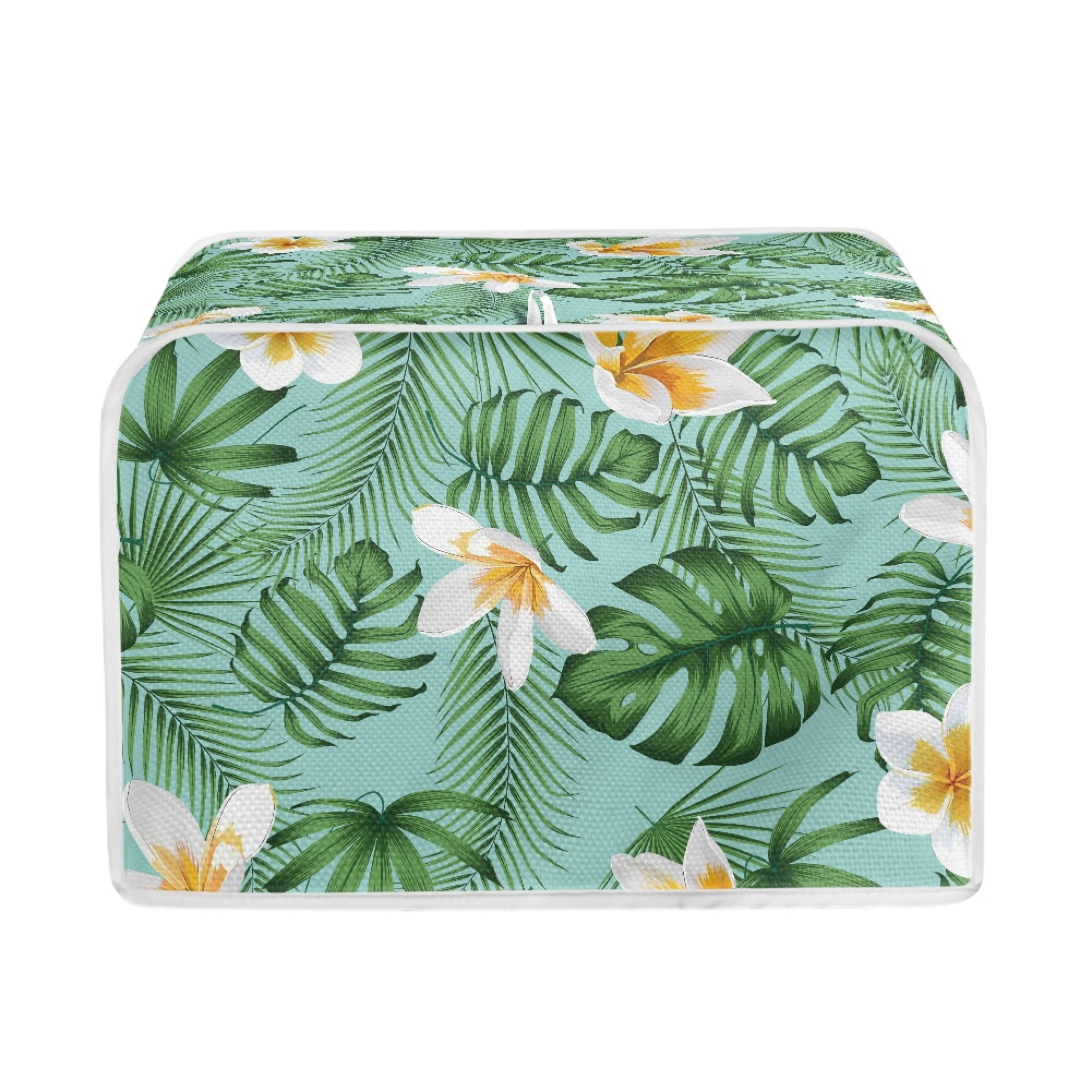 Yuyamidu Tropical Leaf Toaster Cover 2 Slice Wide Slot Breadmaker Cover ...