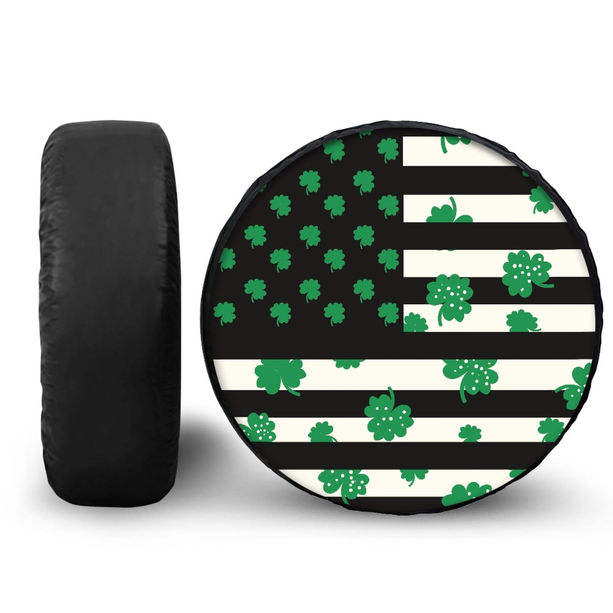 Yuyamidu USA Flag Spare Tire Covers for RV Trailers Wheel Protectors ...