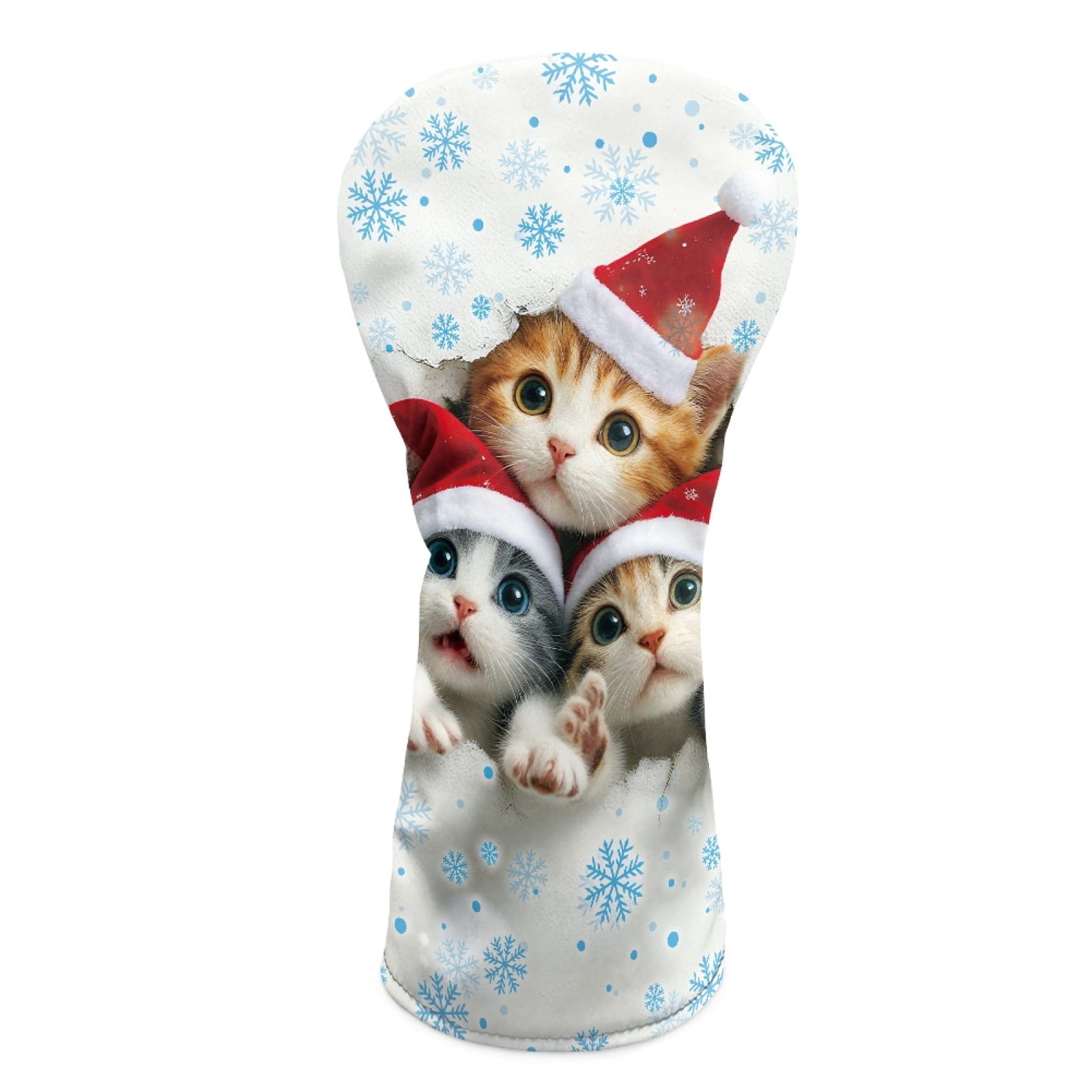 Yuyamidu Xmas Cat Golf Head Cover Cute Christmas Golf Club Head Cover ...