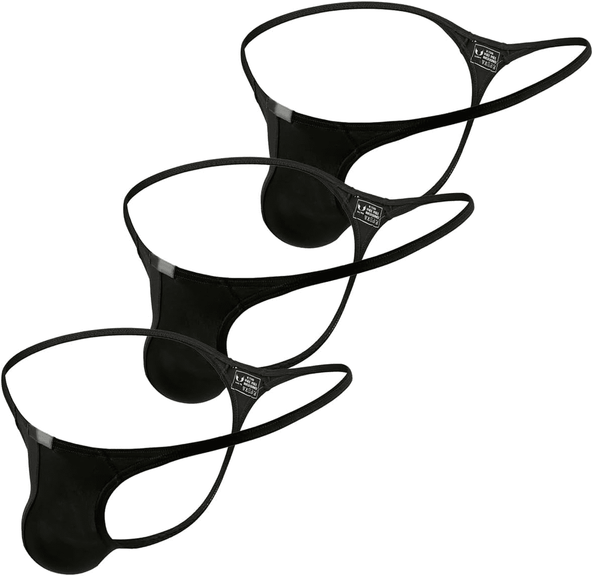 Yuyangdpb Men's Ice Silk Thongs Underwear, Tagless, Low-Rise, Backless ...