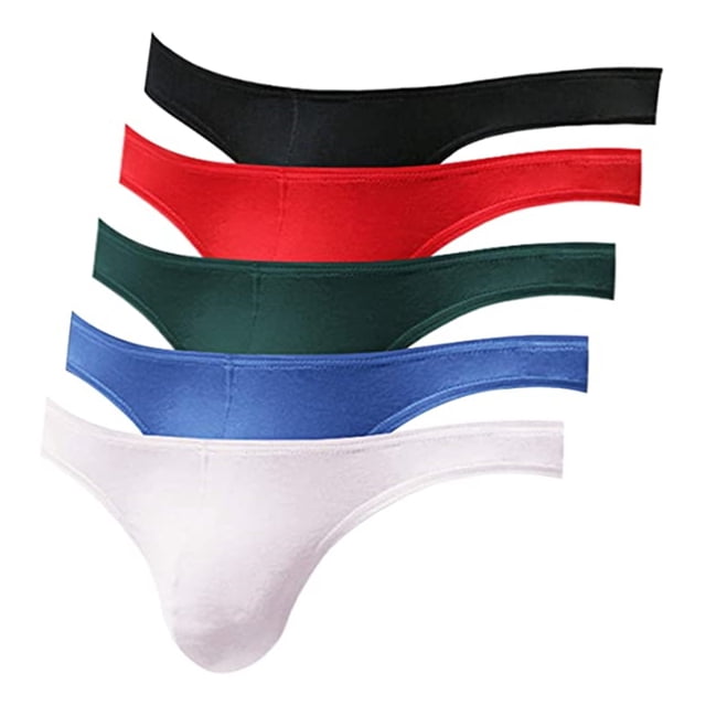 Yuyangdpb Men's Thongs Underwear, Quick-Drying T-Back, Multi-Pack XXL ...