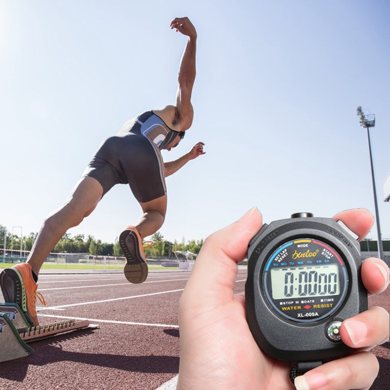 Aooww-Items Multifunctional Sports Memor Display Calendar Sports Clock ...