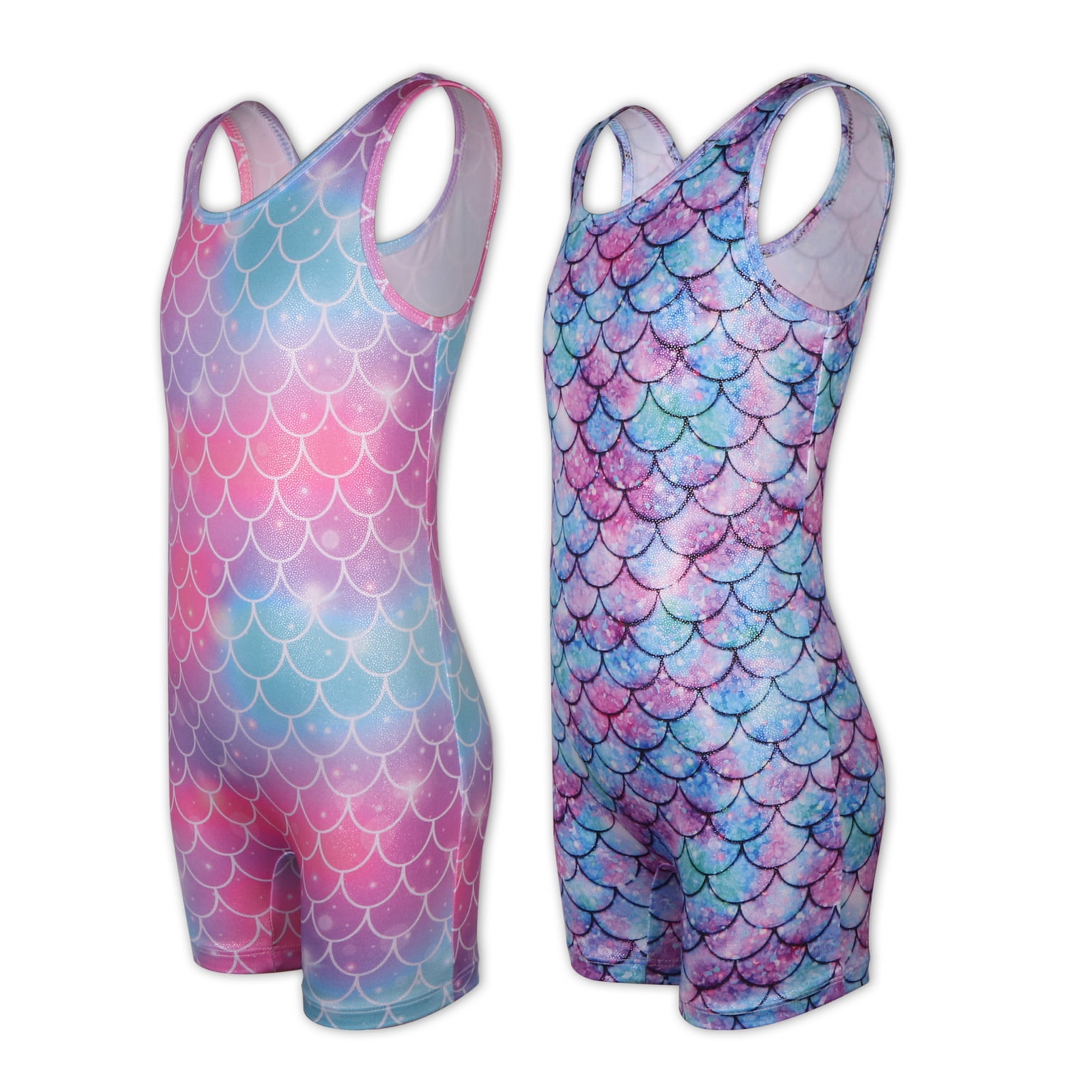 Yuyuekeji Pretty 2 Pack Little Girls Gymnastics Leotards, Dance ...