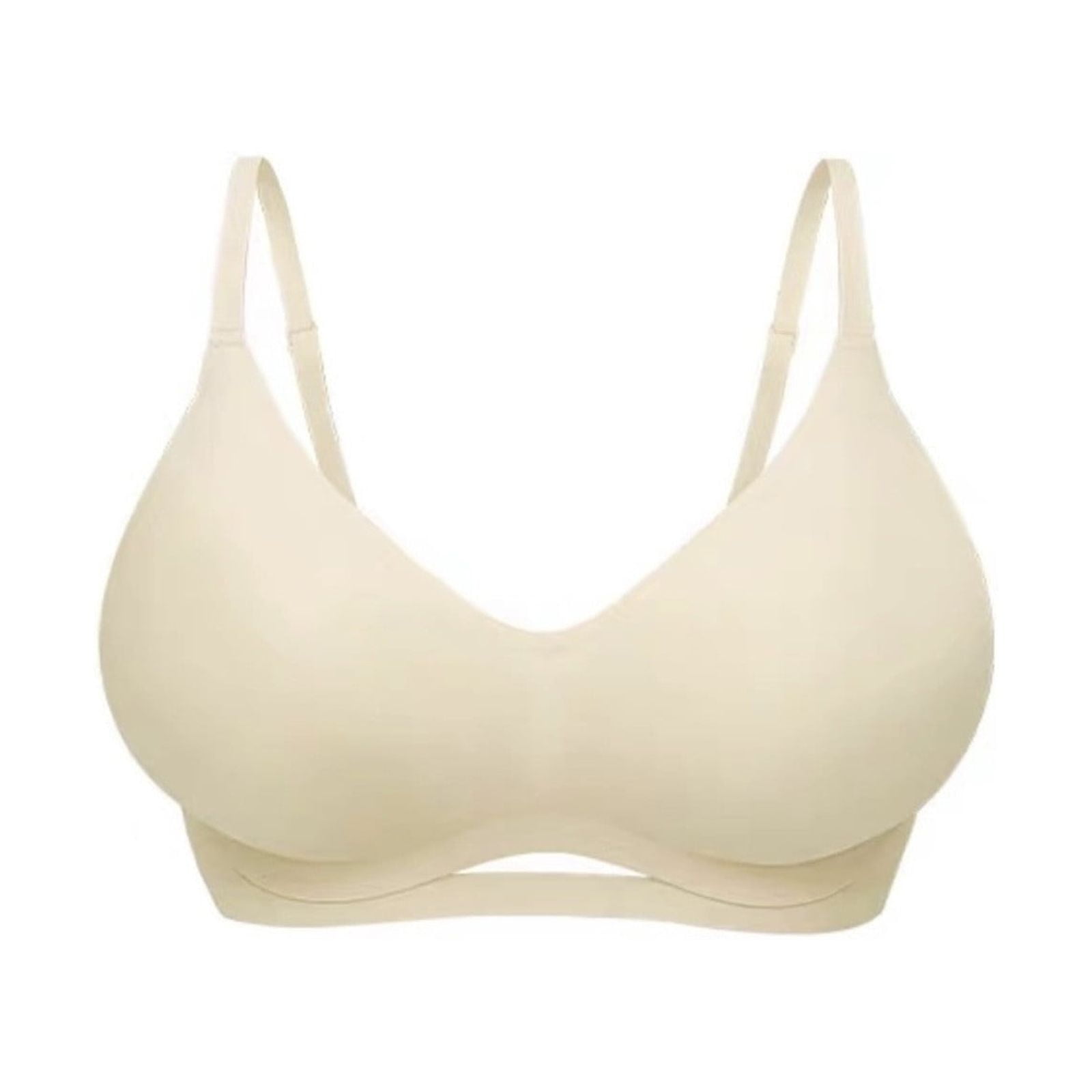 XuJwPNcy Bras for Women Adjustable Spaghetti Strap Soft Padded Bra ...