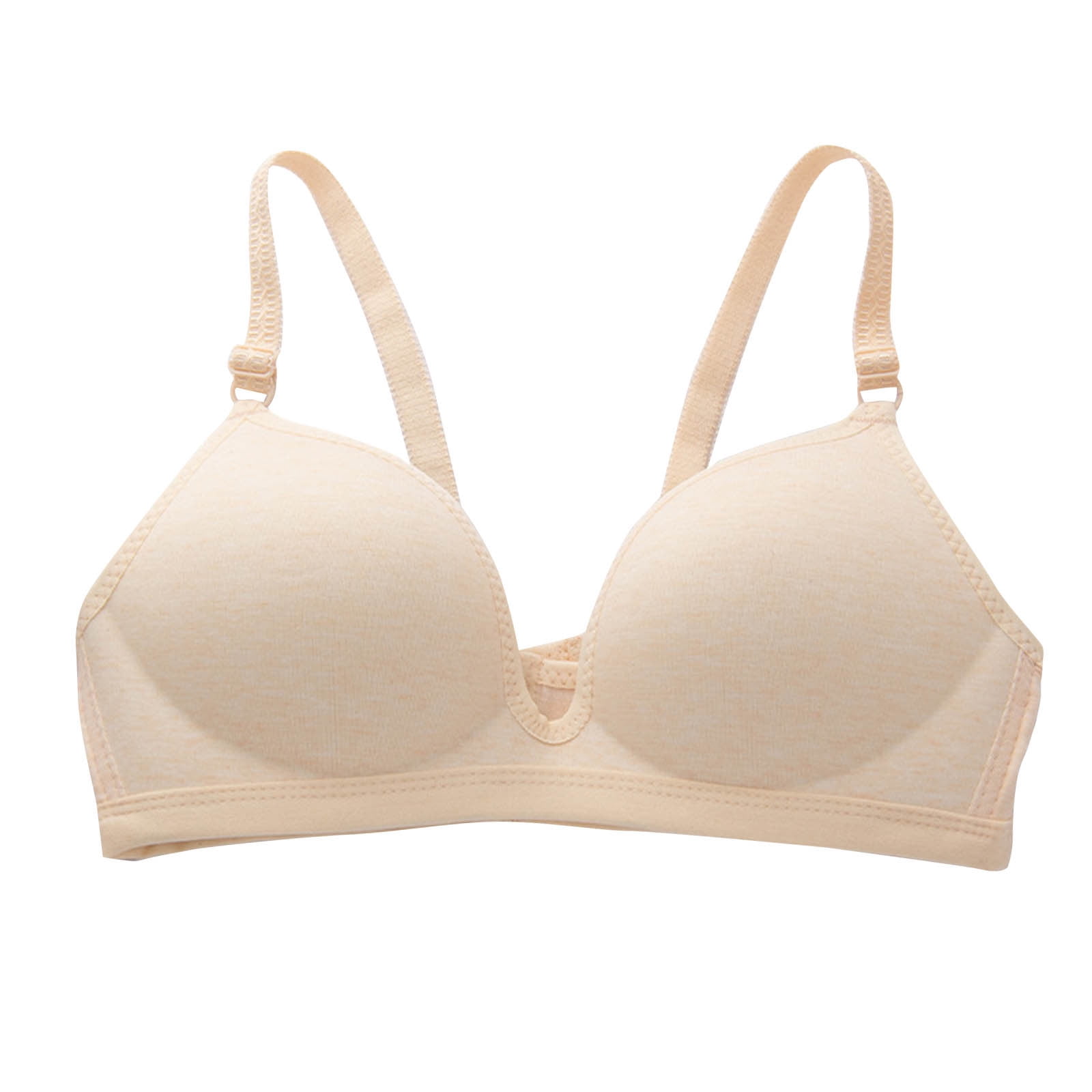 Yuzhih Push up Bras for Women Wireless Comfort Full Coverage Bralette ...