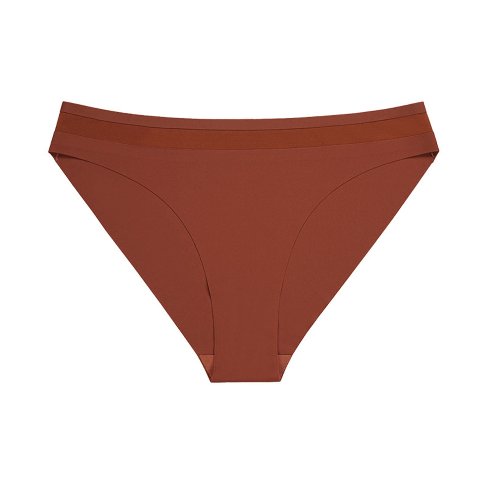 XuJwPNcy Women鈥檚 Underwear Seamless Bikini Panties Low Rise Full ...