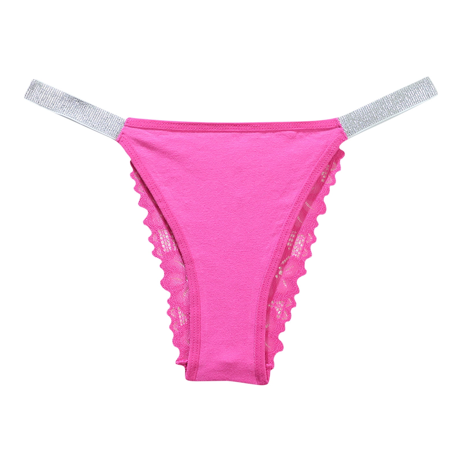 Yuzhih Women's y Thongs Seamless No Show Underwear Low Waist Bikini ...