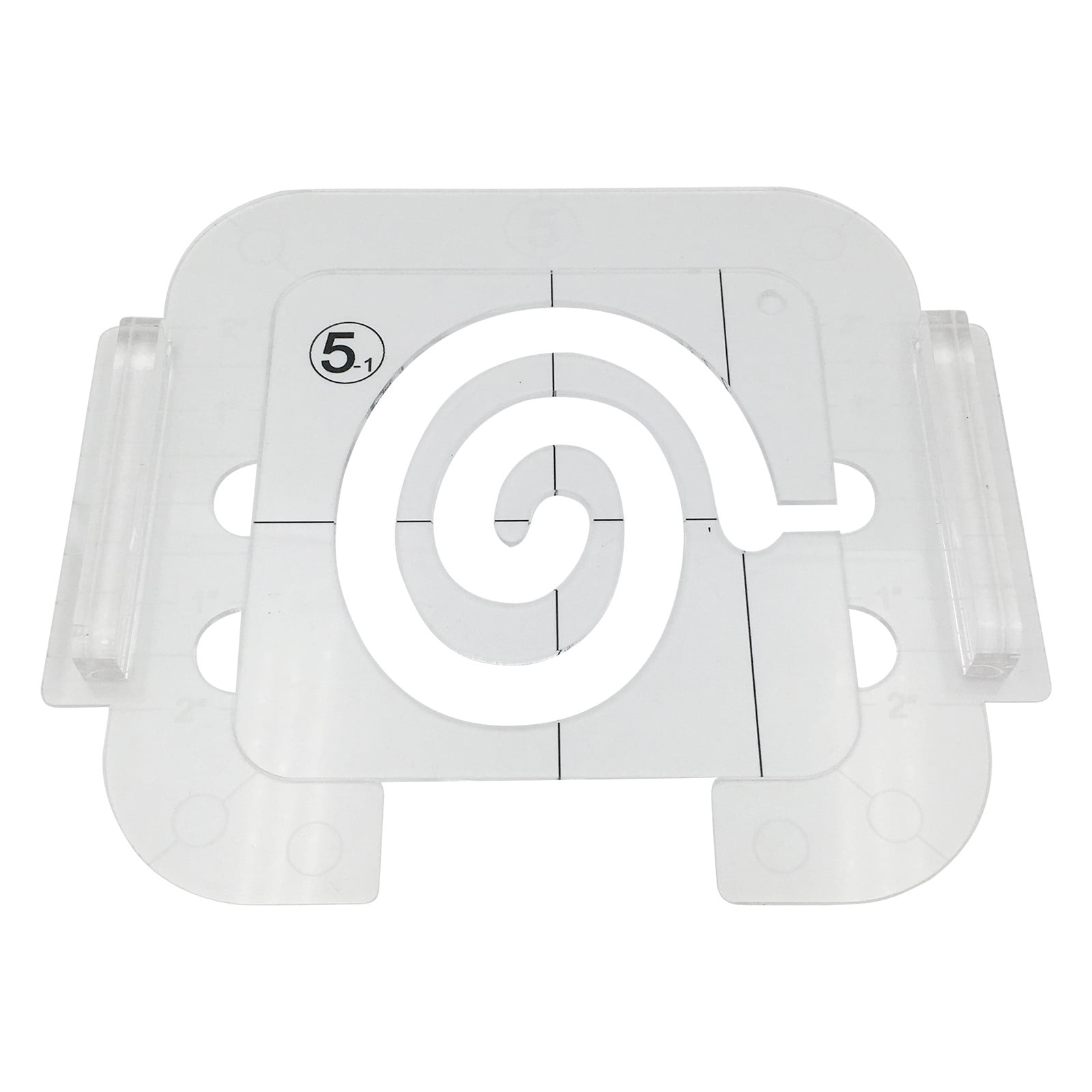 Yuzisshenx Free Motion Quilting Template Series with Quilting Frame for ...