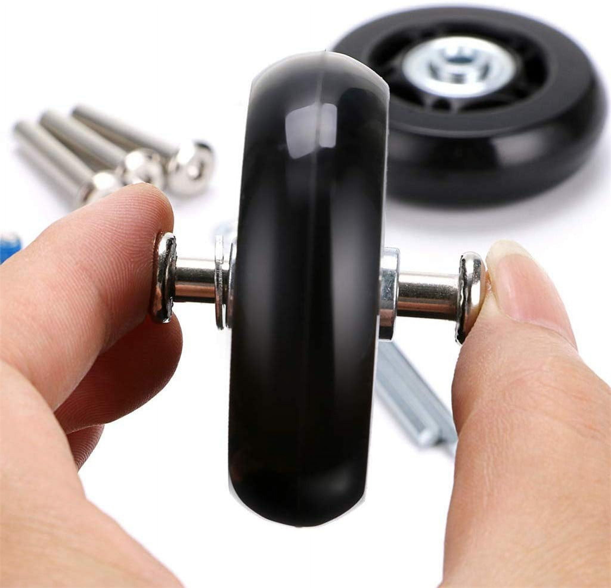 Yuzisshenx Luggage Suitcase Replacement Wheels Rubber Swivel Caster ...