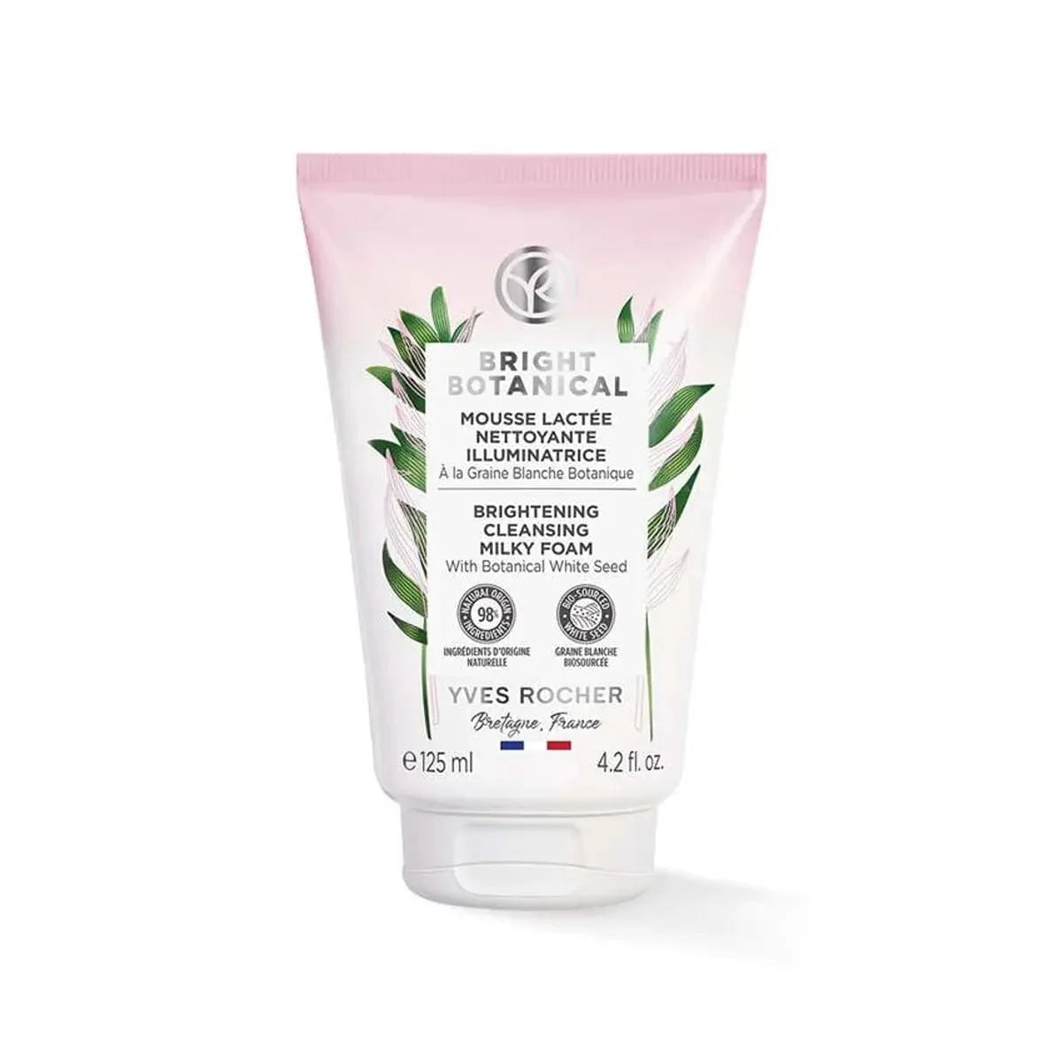 Yves Rocher Bright Botanical Stain Anti -Enlightenment Facial Wash Foam ...